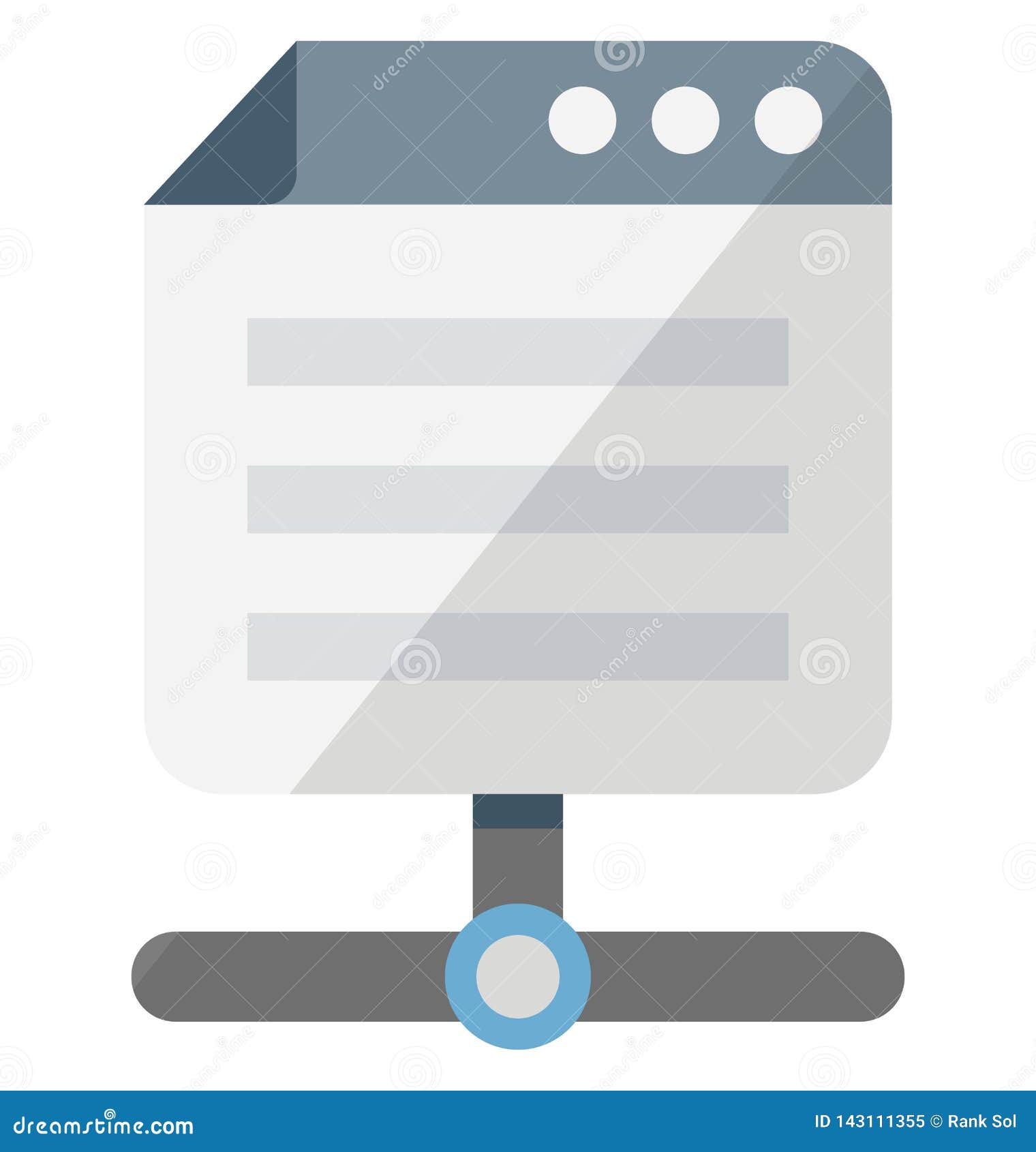 Internet Browser Vector Icon Which Can Easily Modify or Edit Stock ...