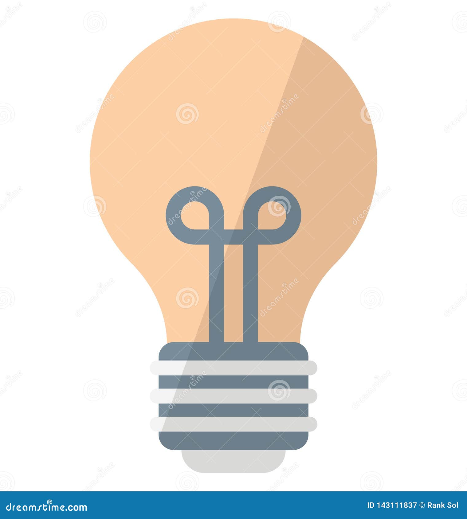 Electric Light Vector Icon Which Can Easily Modify or Edit Stock Vector ...