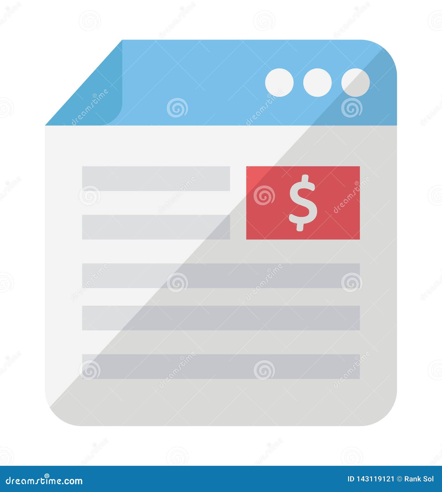 Banking Website Vector Icon Which Can Easily Modify or Edit Stock ...