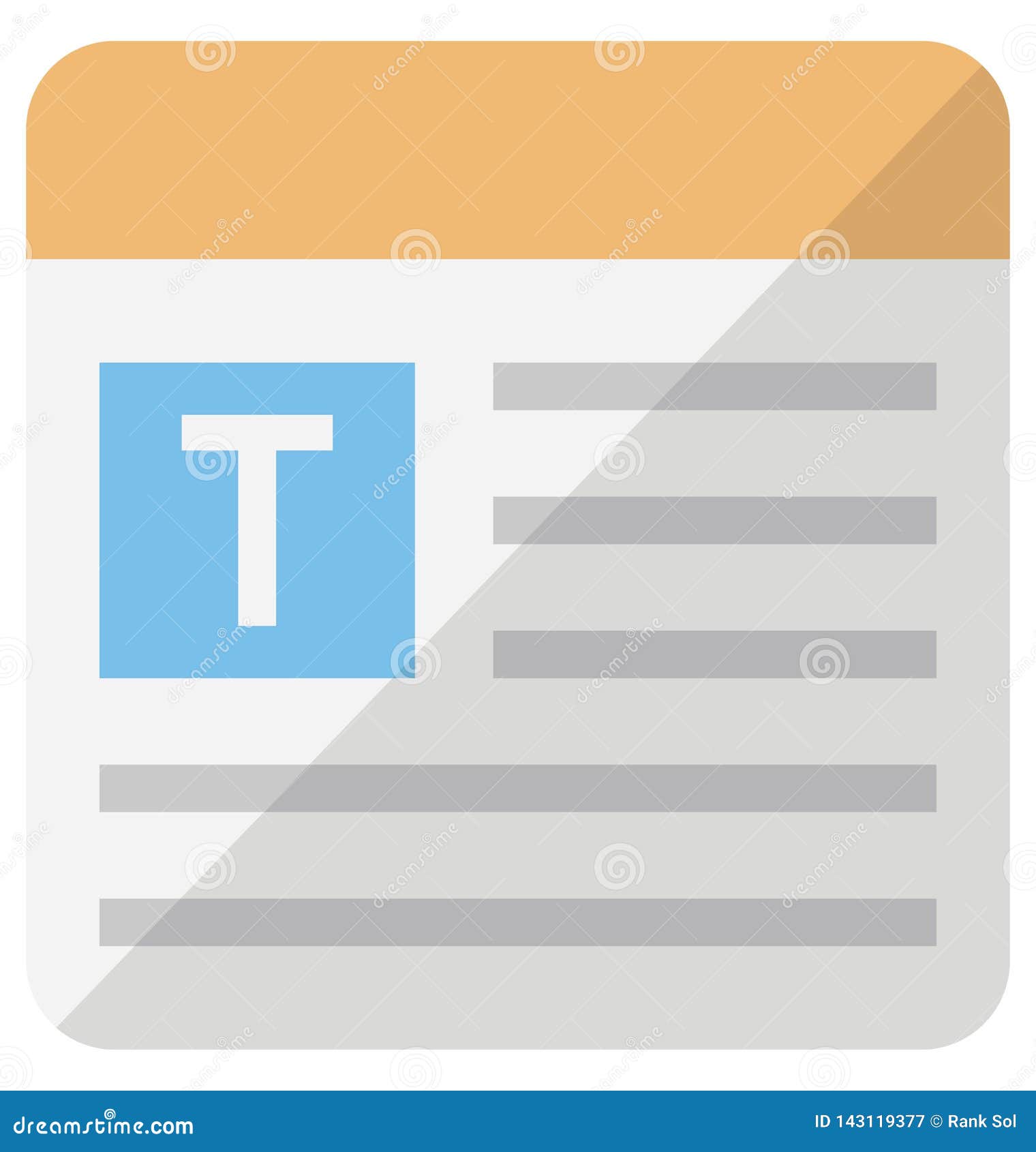 Digital Typography Vector Icon Which Can Easily Modify or Edit Stock ...