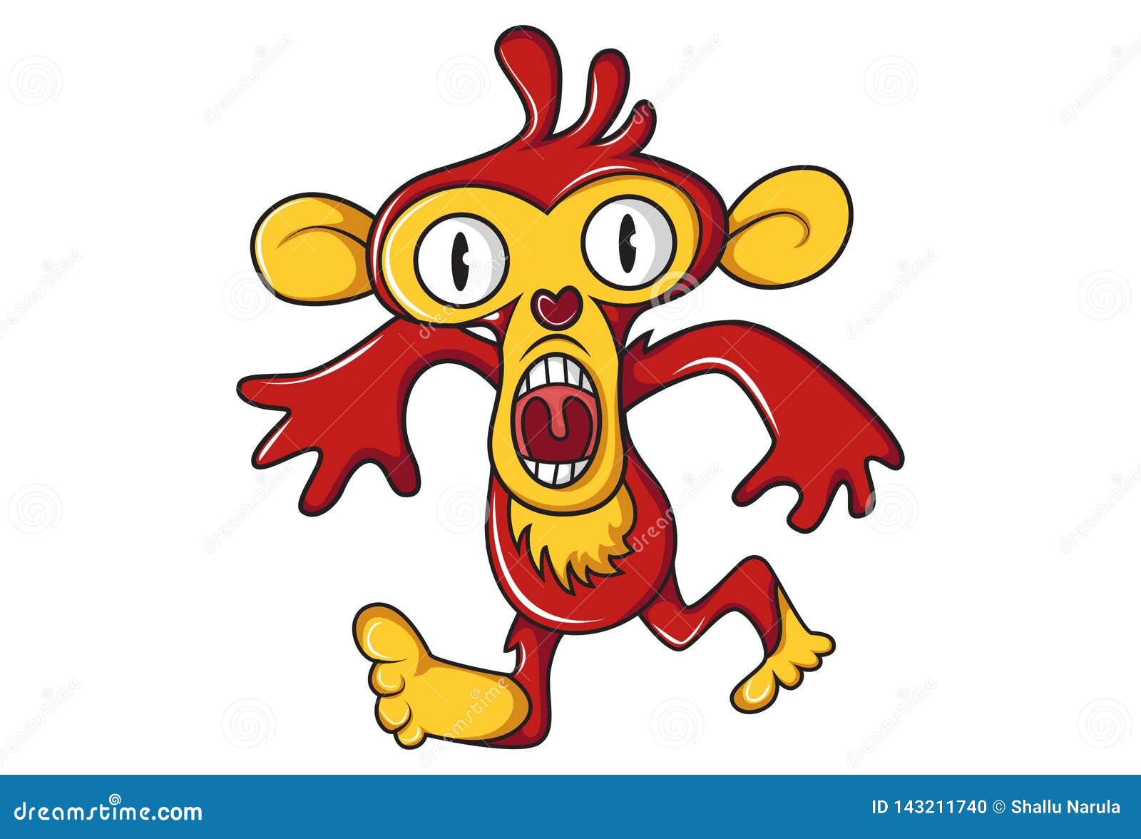 Do Not Shout Isolated On White Background. Cartoon Vector ...