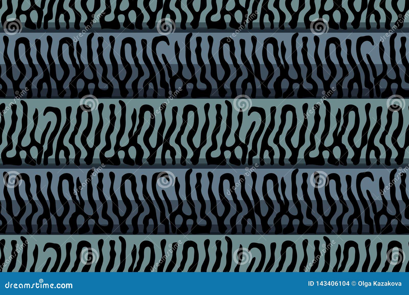 Mackerel Scale. Vector Seamless Animal Pattern Stock Vector ...