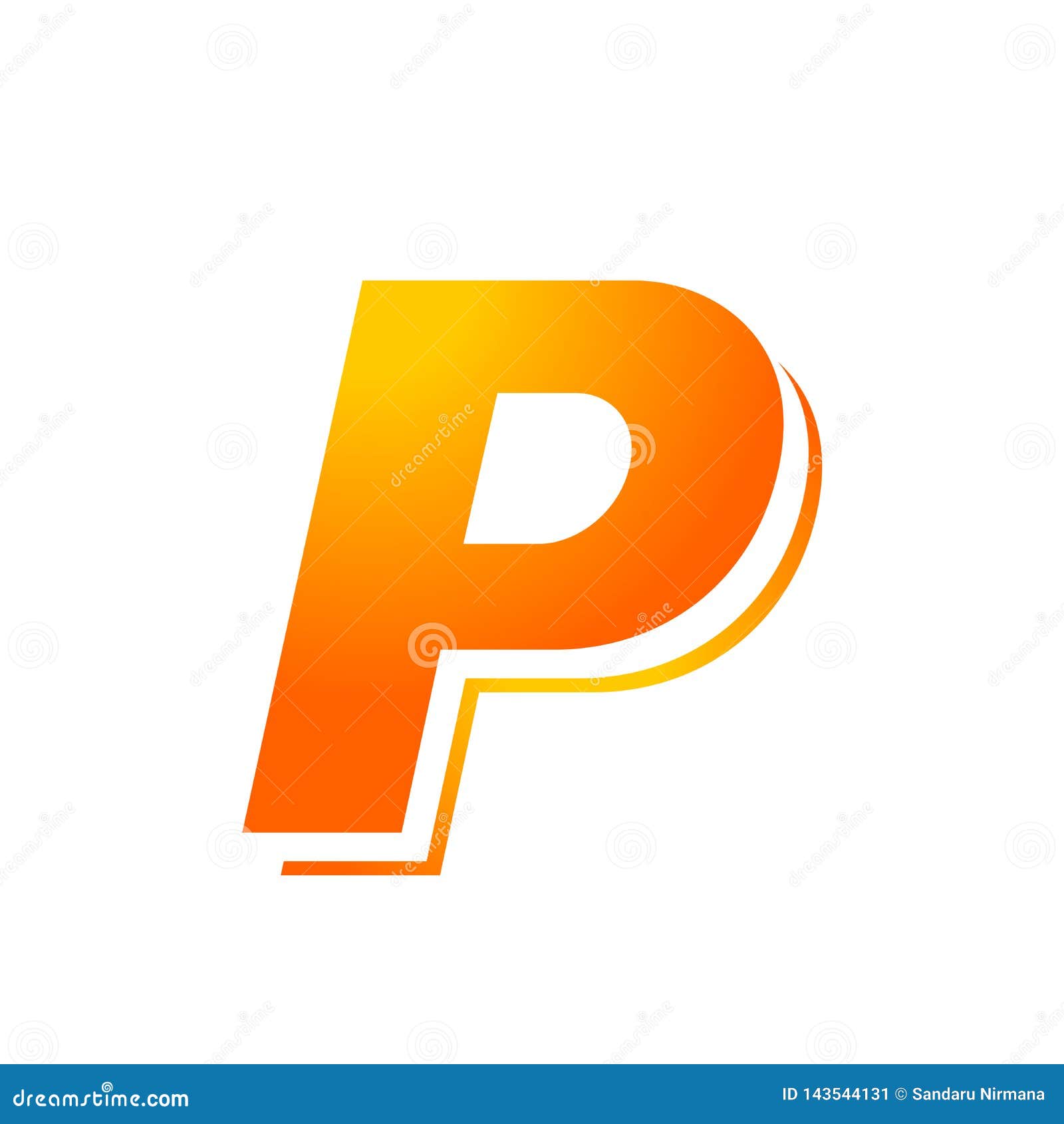PayPal Online Bank Logo Button Icon in Gold Vector with Modern Gradient ...