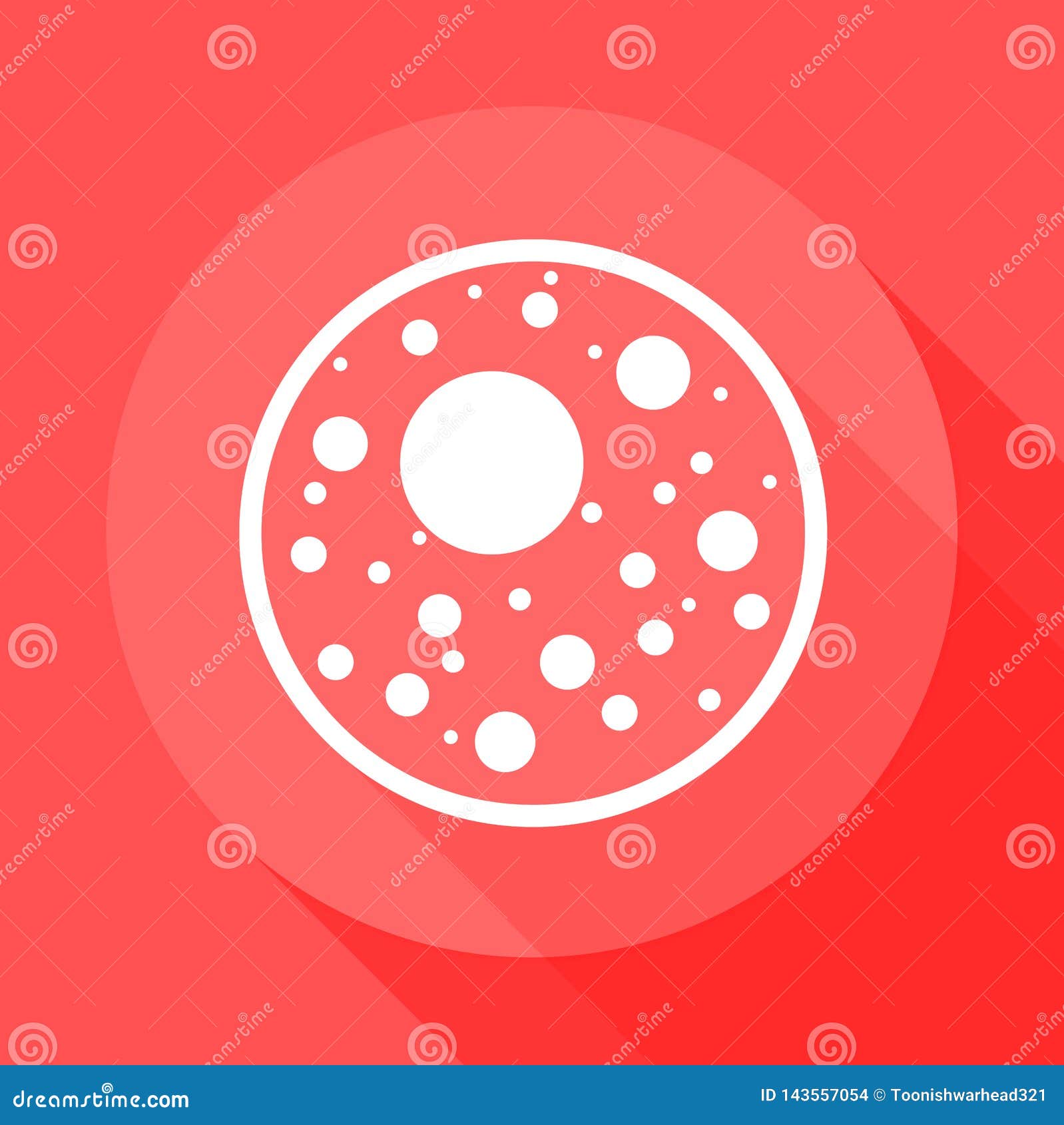 Eosinophil Cell Stylized Explorer Having A Compass Cartoon Vector ...