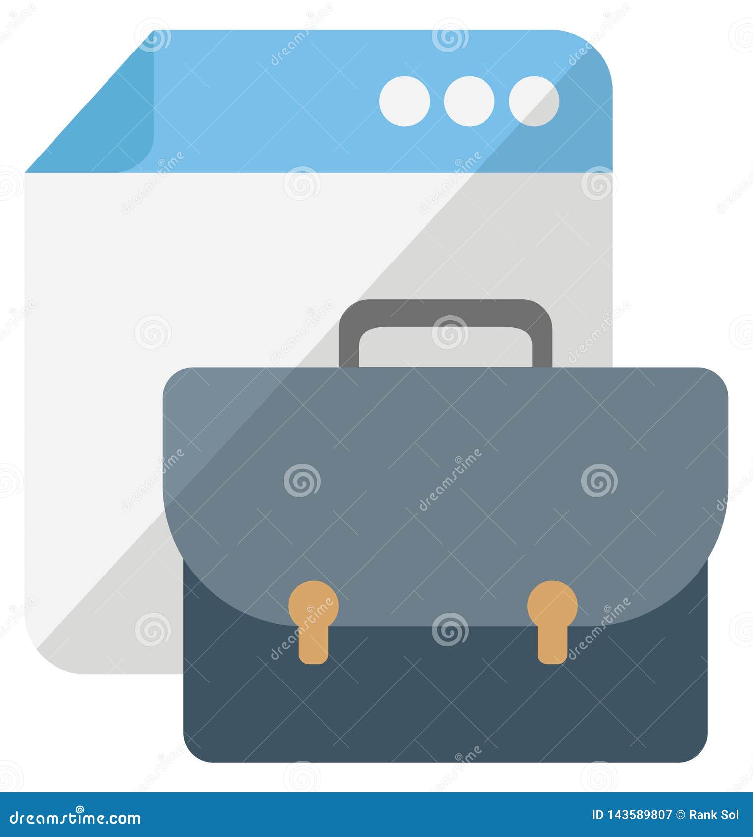 Developer Portfolio Isometric Isolated Vector Icon Which Can Be Easily ...