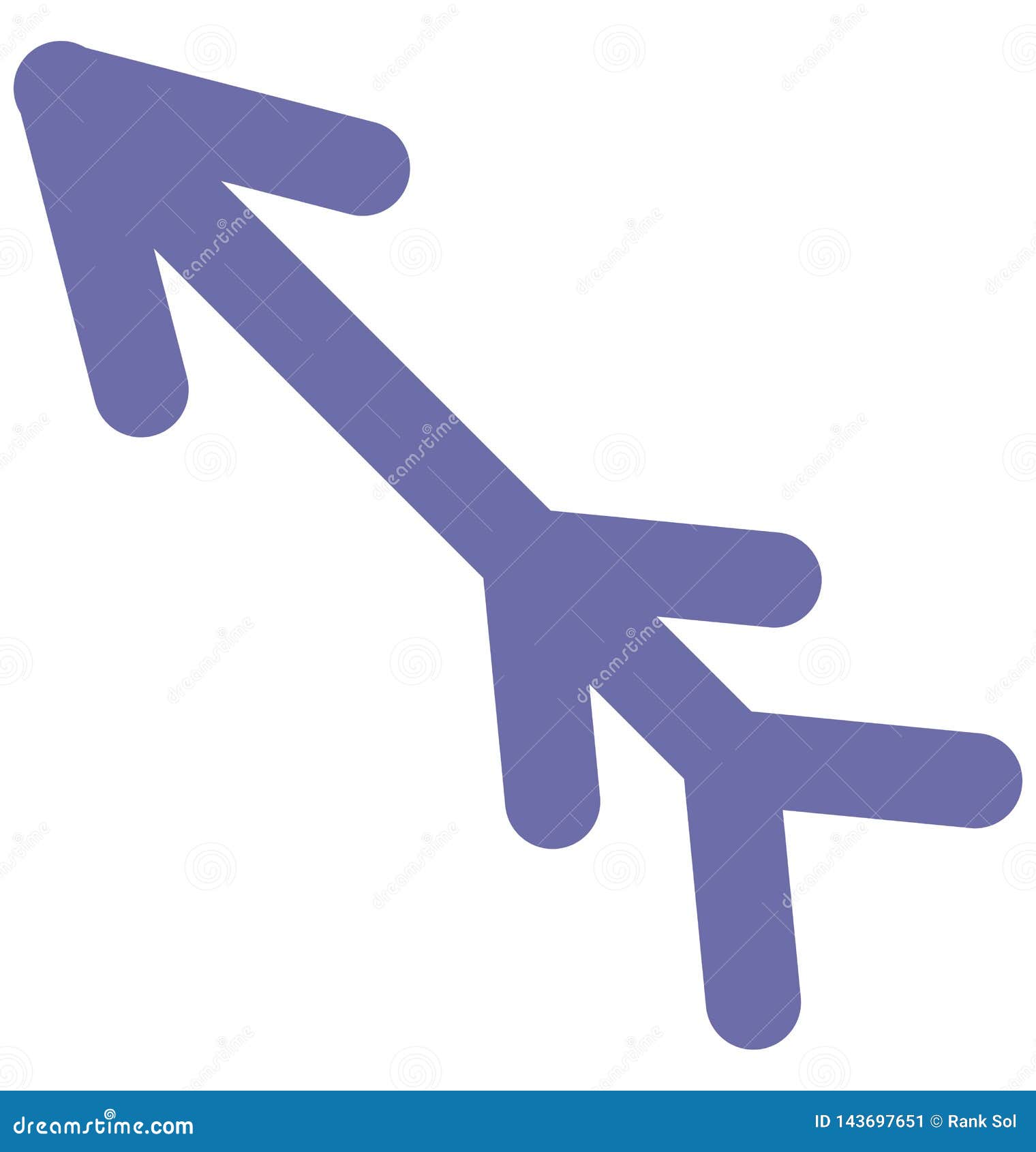 Arrow Isolated Vector Icon Which Can Easily Modified or Edit Arrow ...