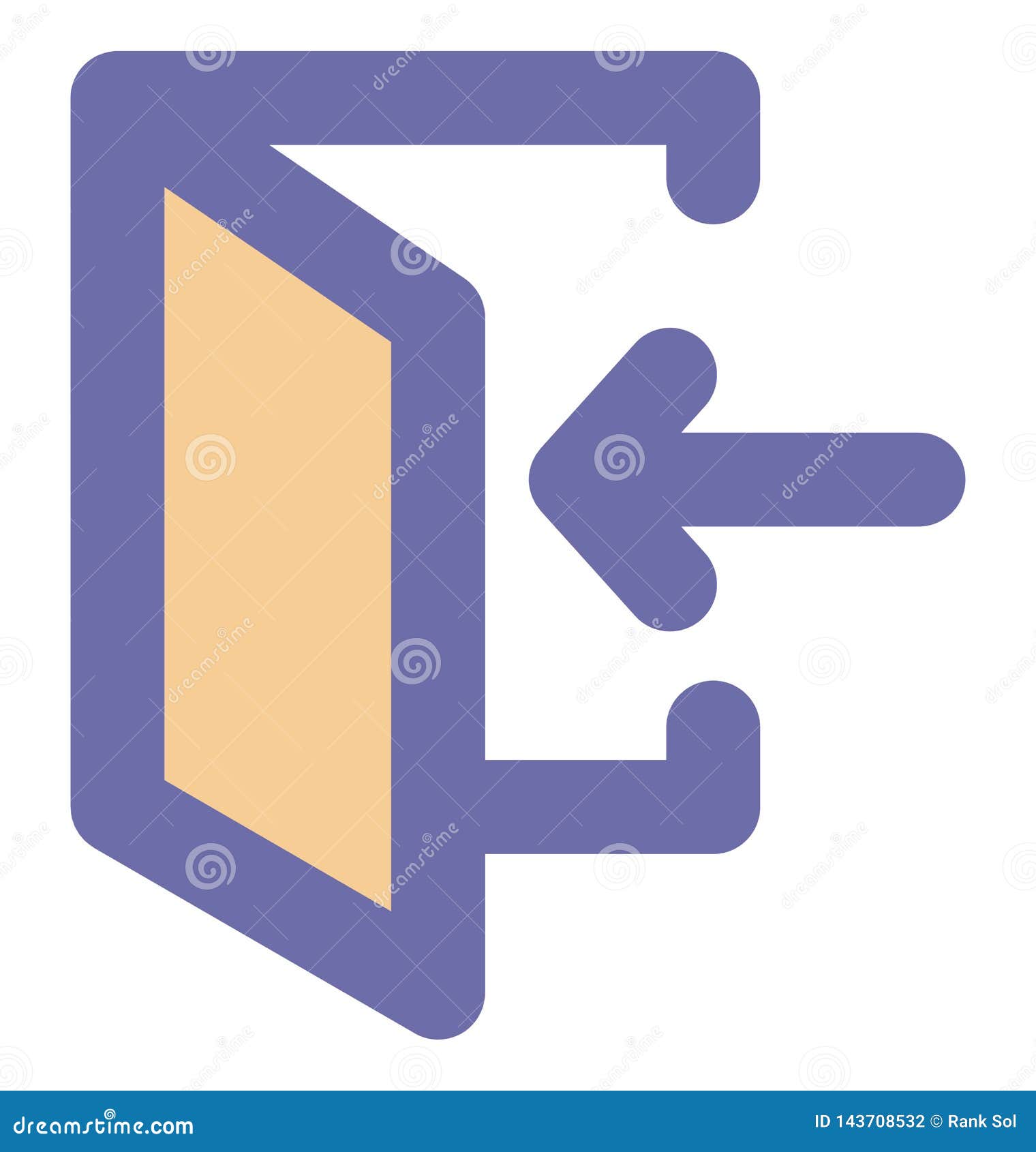Door Isolated Vector Icon Which Can Easily Modified or Edit Door ...