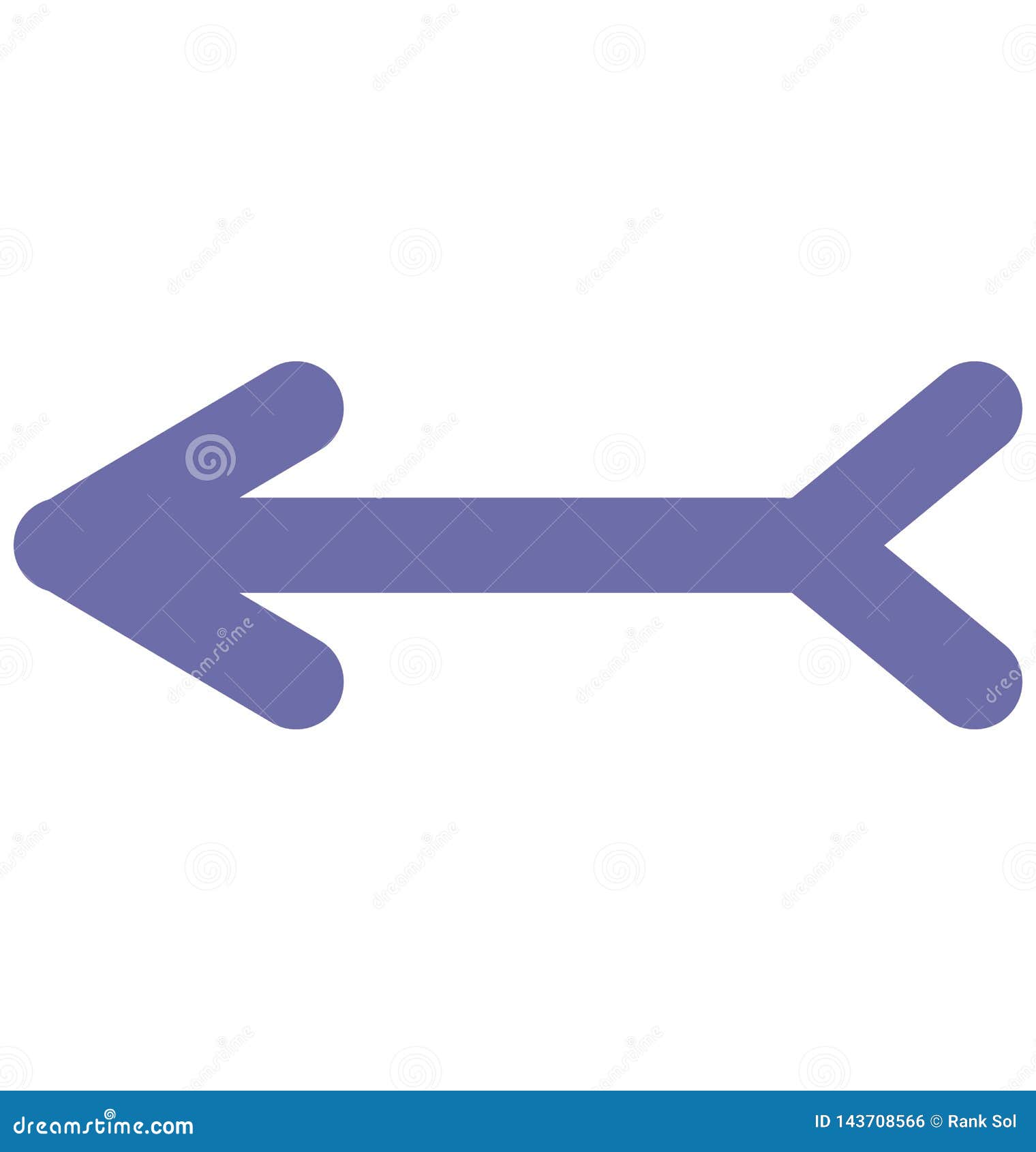 Basic RGB Arrow Isolated Vector Icon Which Can Easily Modified or Edit ...