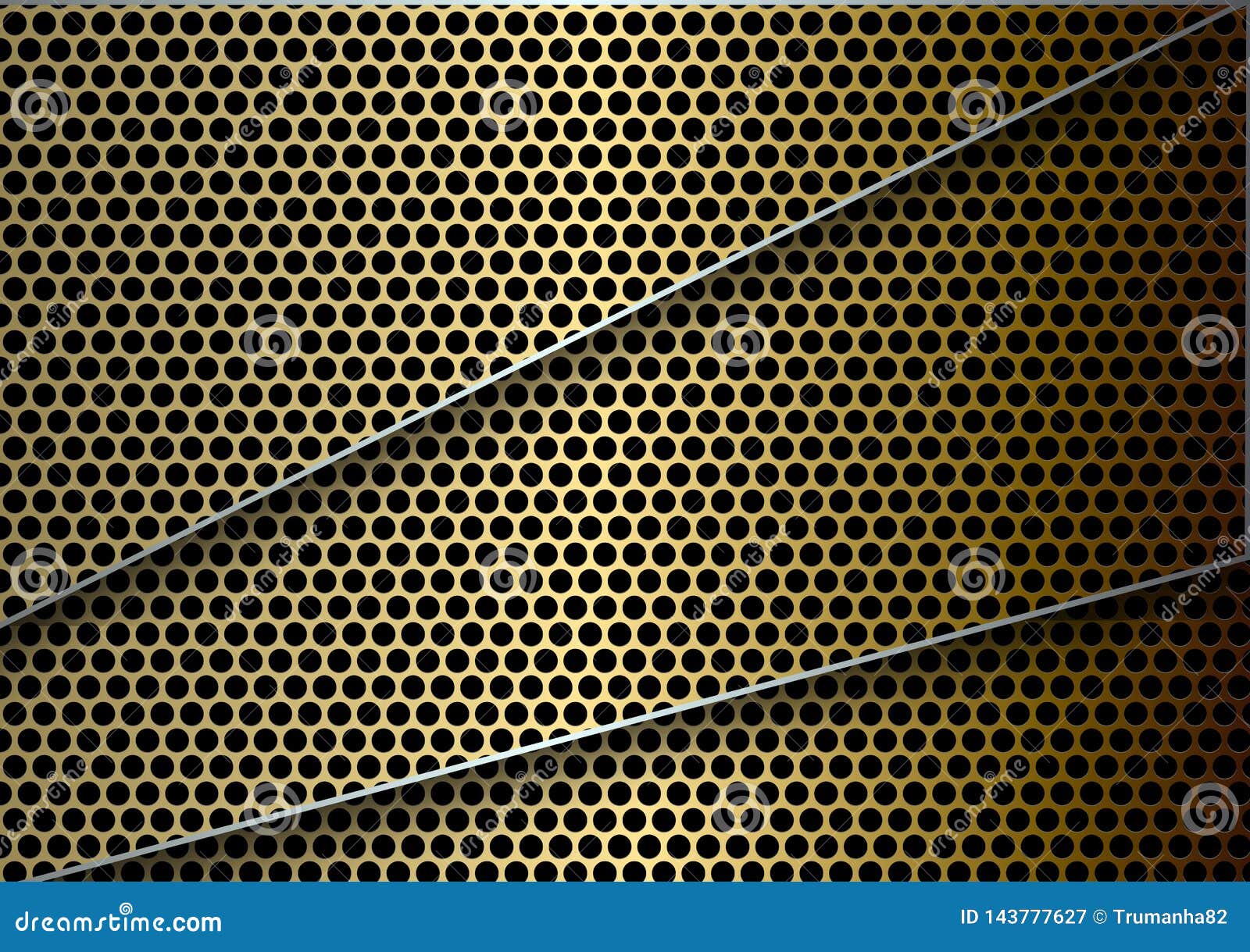 Shining Golden Metal Mesh Background Stock Vector - Illustration of ...
