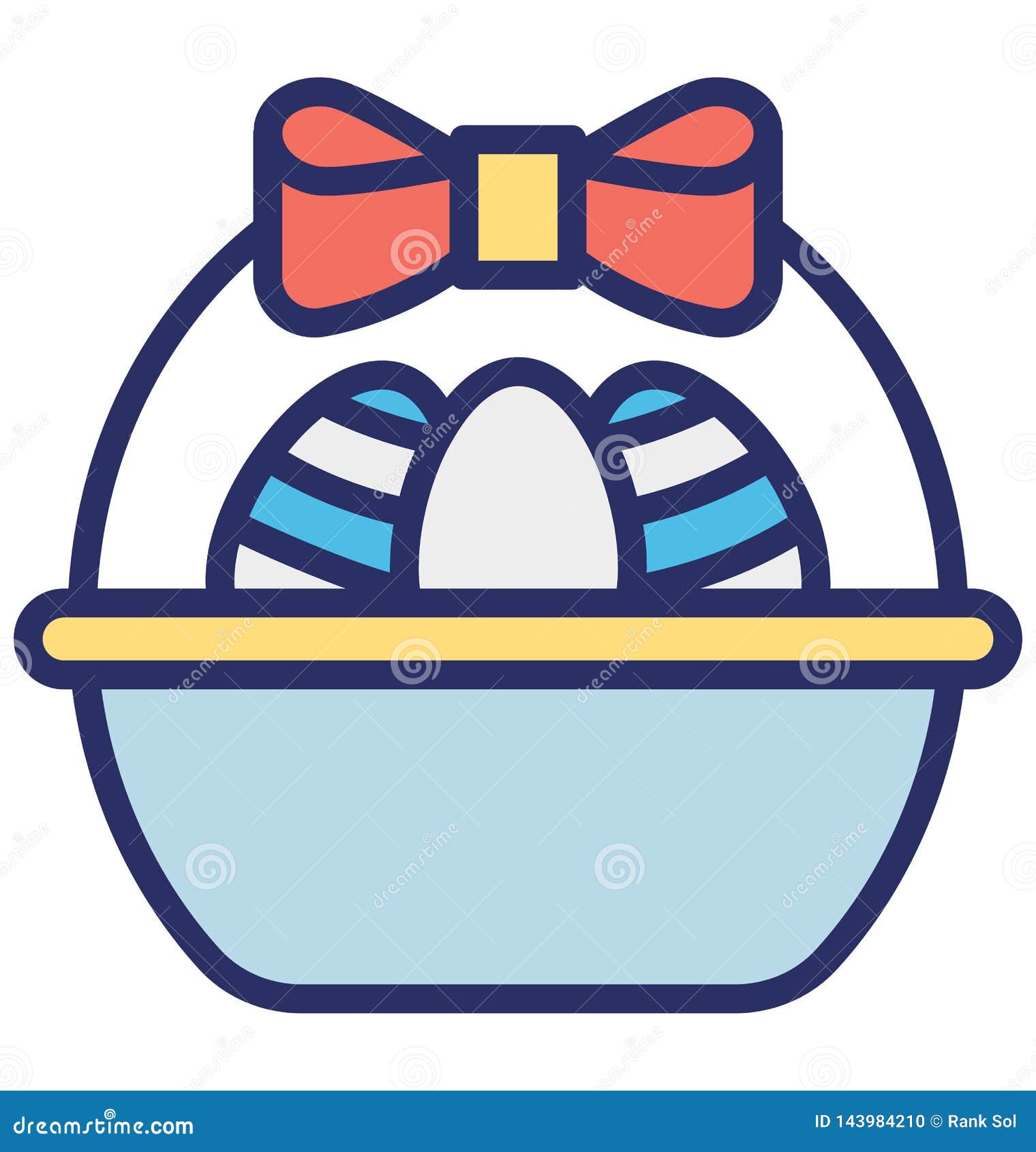 Easter Fruits, Food Isolated Vector Icon Which Can Easily Modify or ...