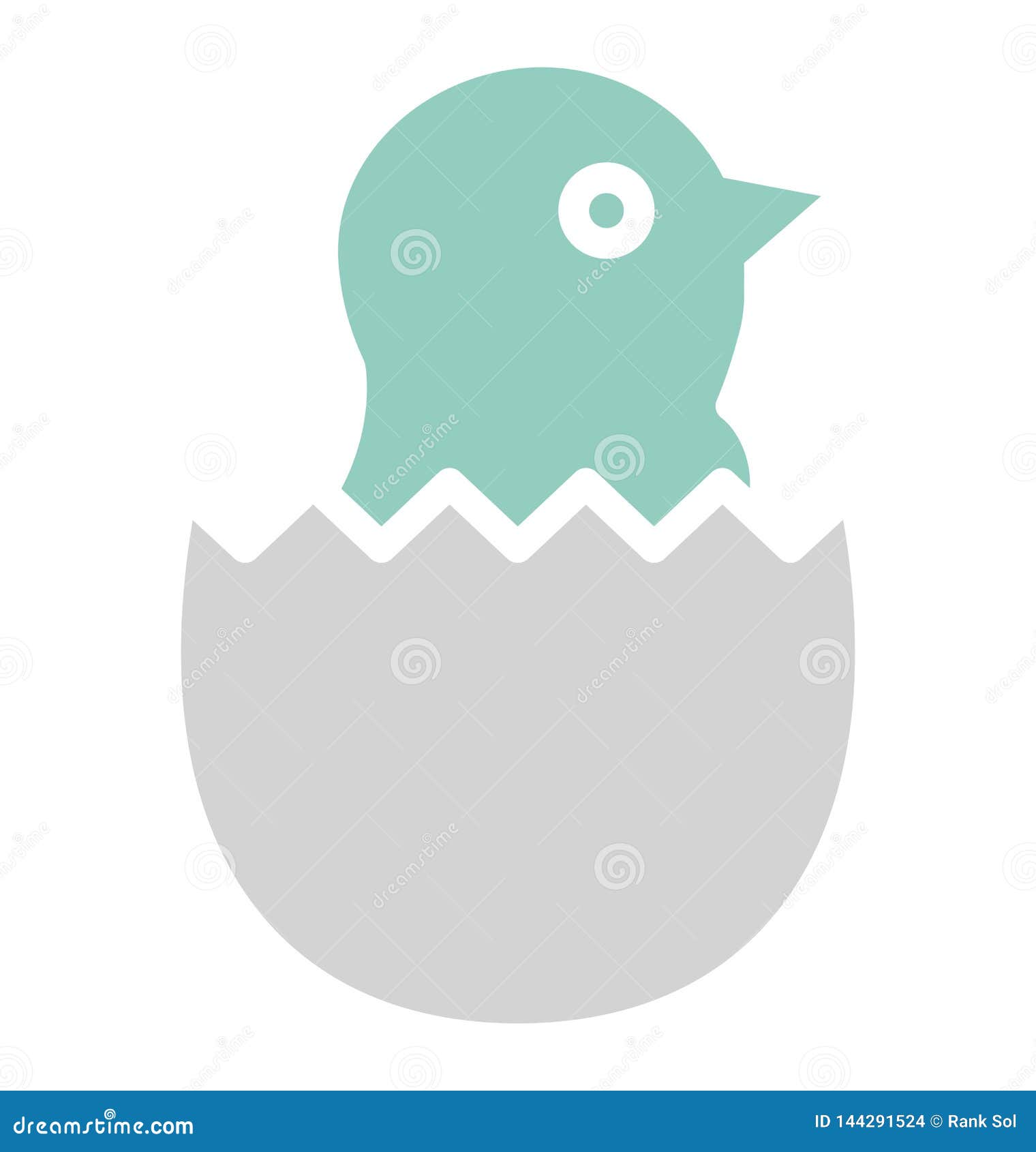 Broken Egg, Chick Isolated Vector Icon Which Can Easily Modify or Edit ...