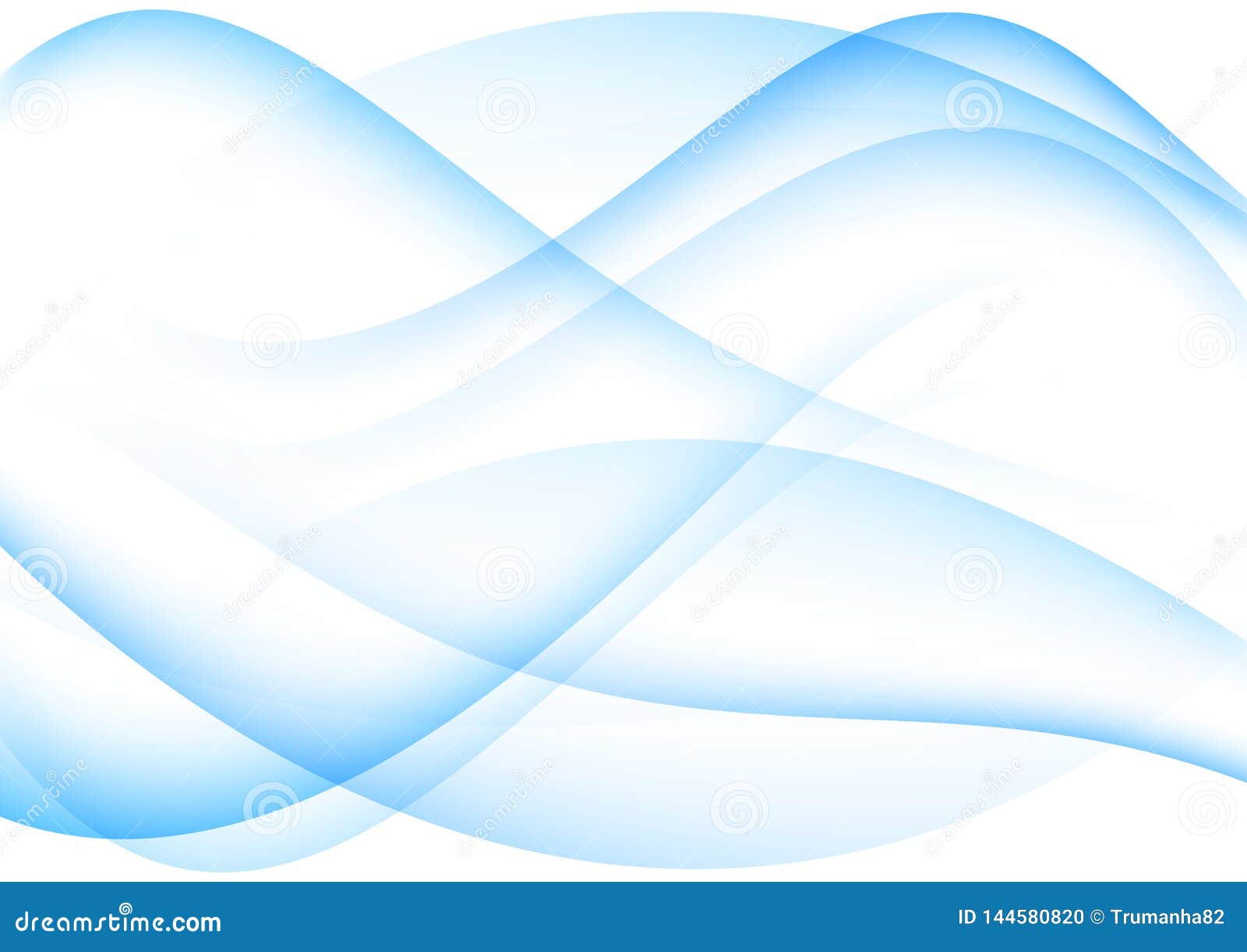 Blue Curves Abstract Background Vector Illustration Stock Vector ...