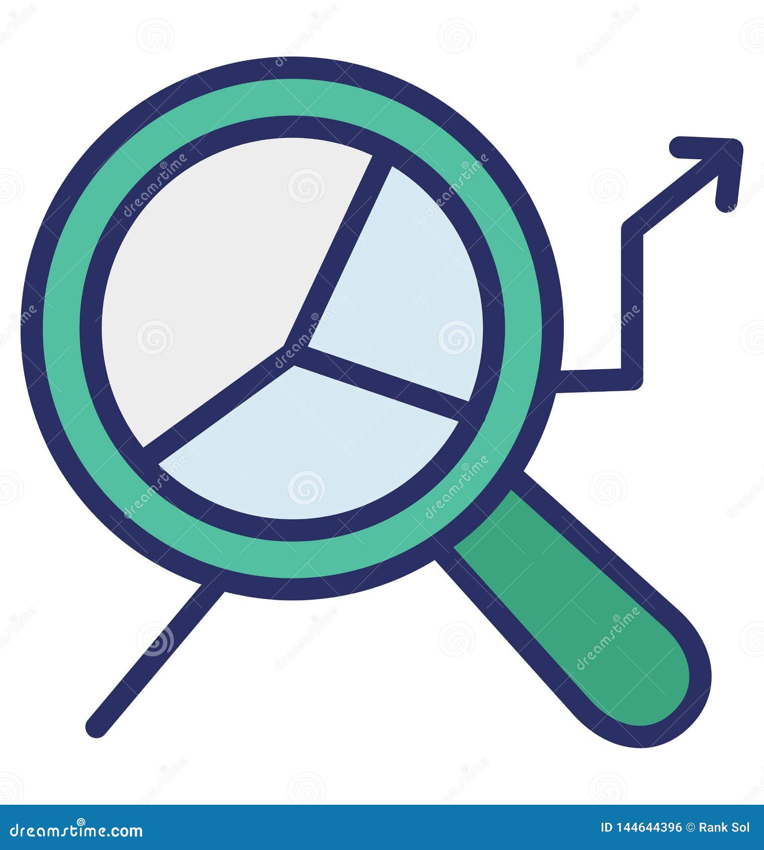 Business Monitoring Isolated Vector Icon Which Can Easily Modify or ...