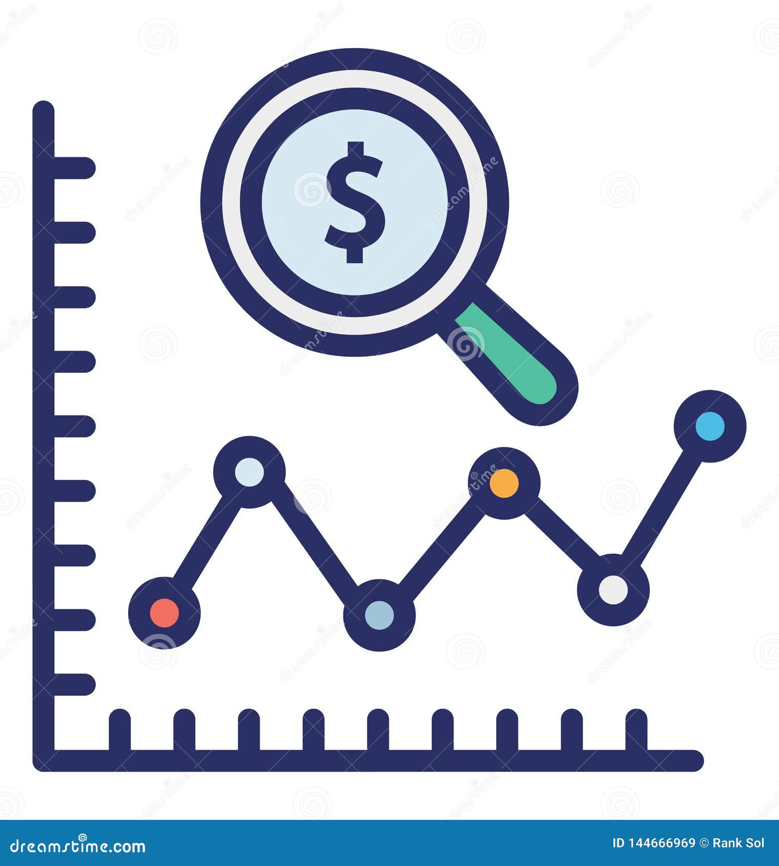 Business Evaluation Isolated Vector Icon Which Can Easily Modify or ...