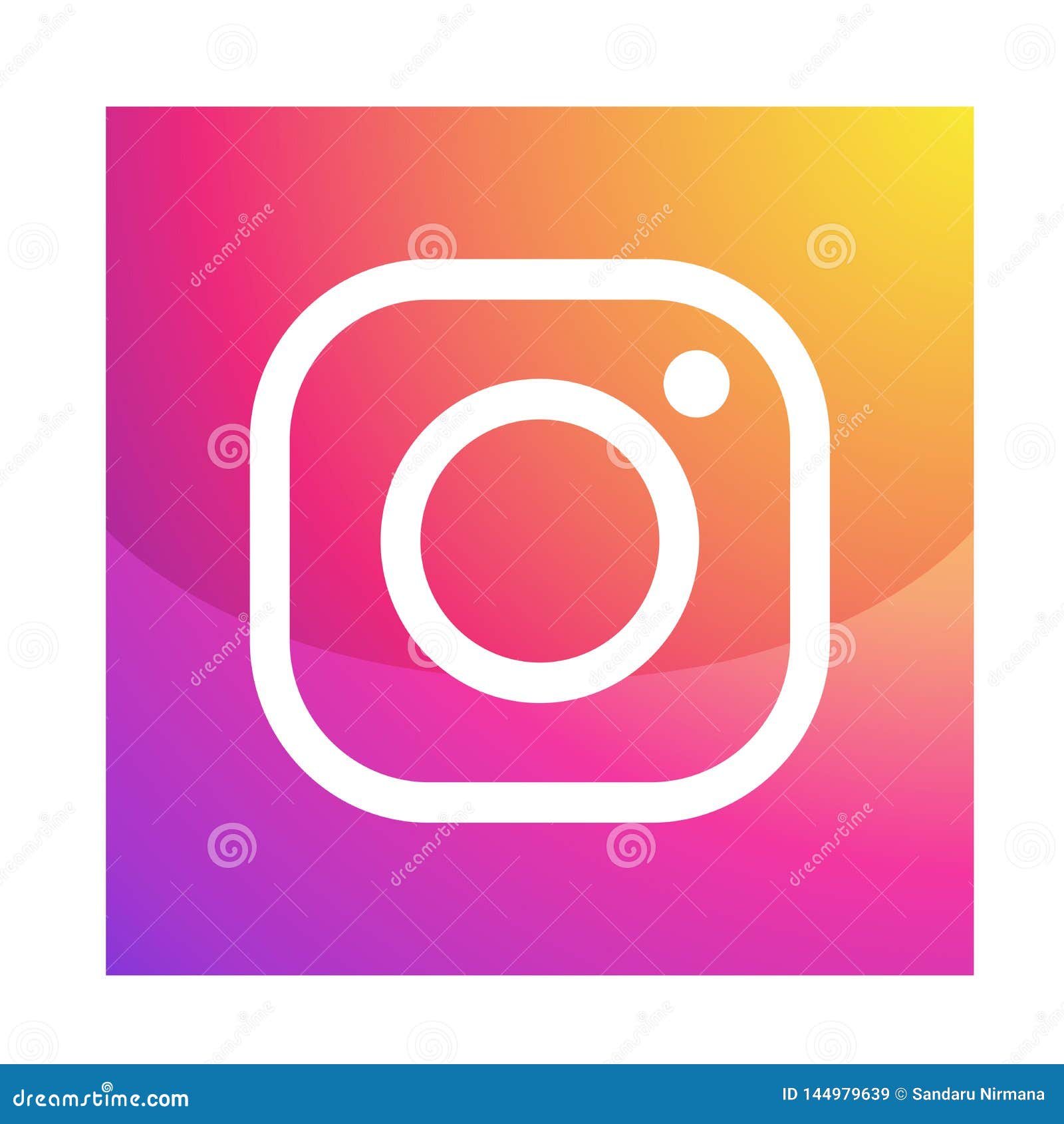 New Instagram Camera Logo Icon Vector with Modern Gradient Design ...