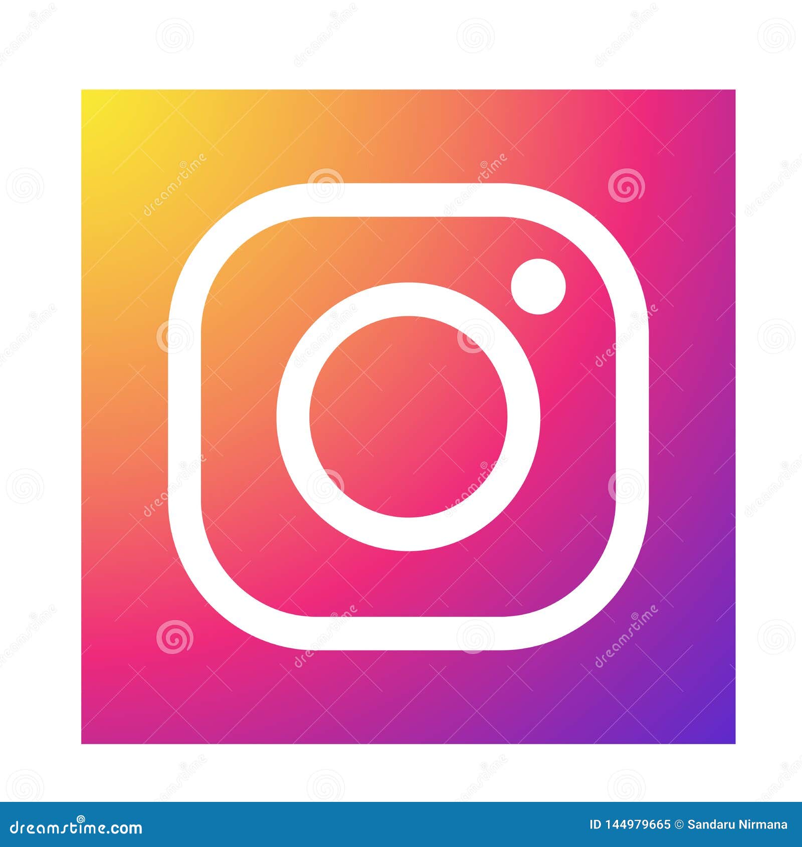 New Instagram Camera Logo Icon Vector with Modern Gradient Design ...