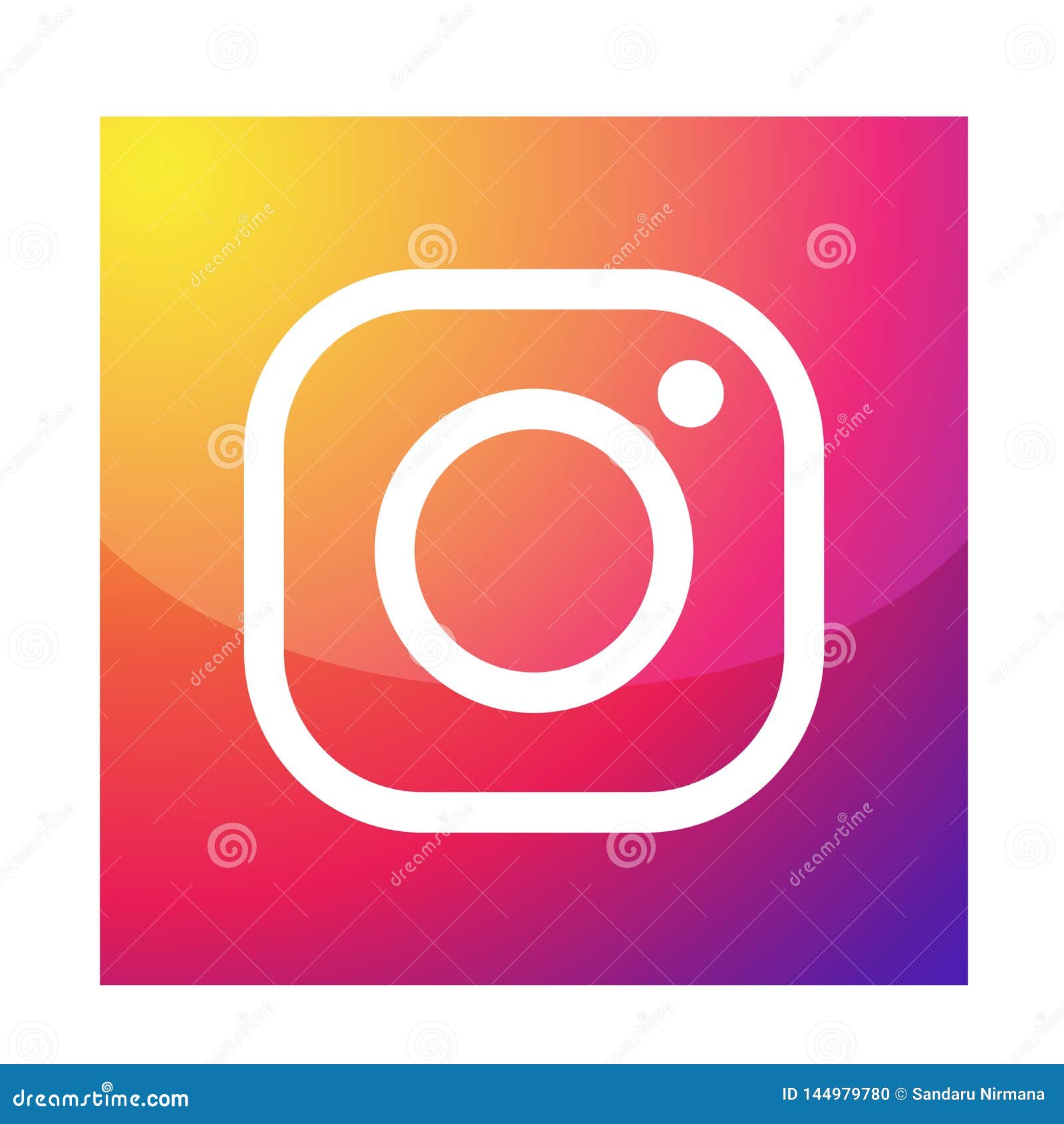 New Instagram Camera Logo Icon Vector with Modern Gradient Design ...