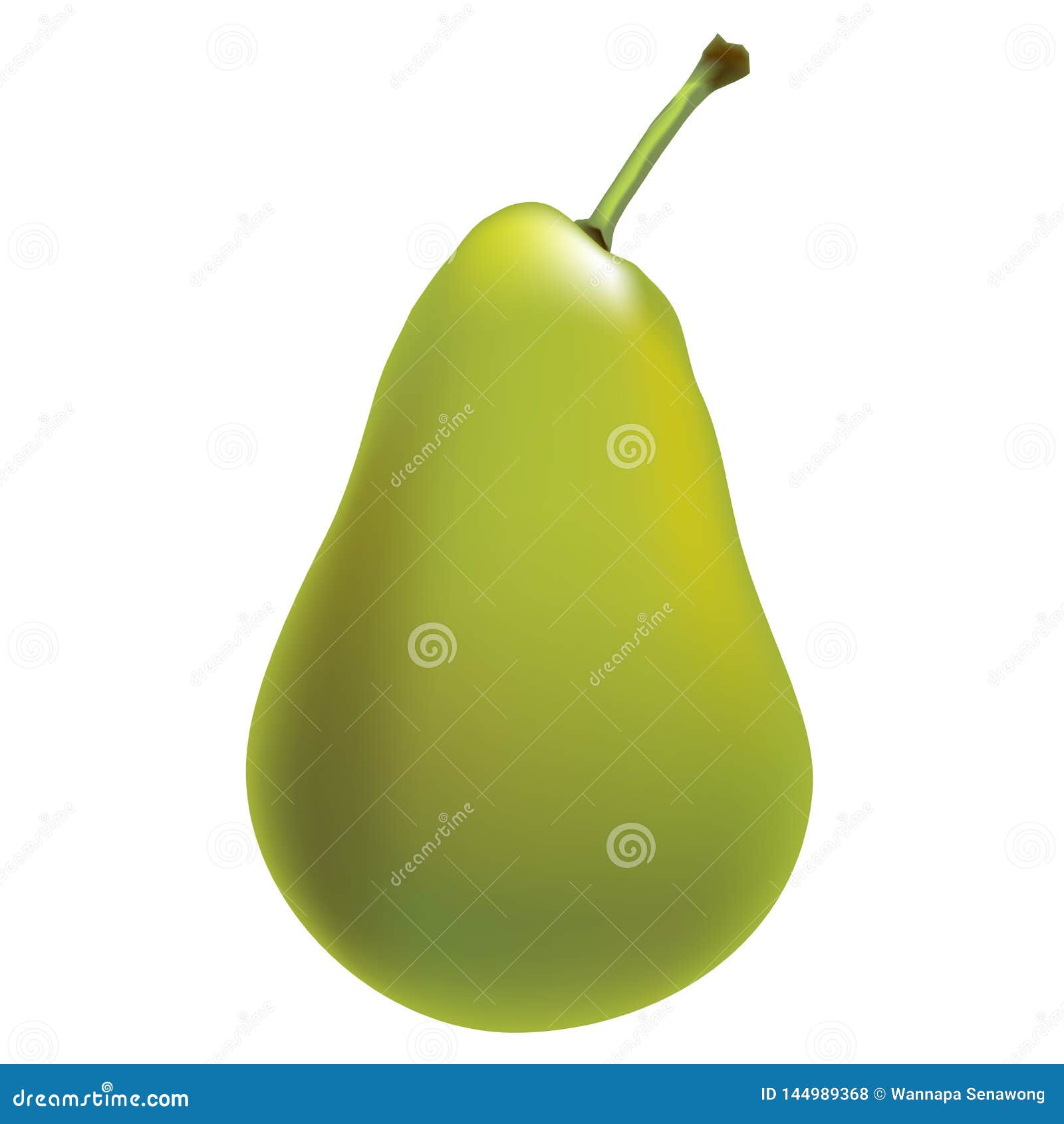 Pear green color - graphic stock illustration. Illustration of view ...