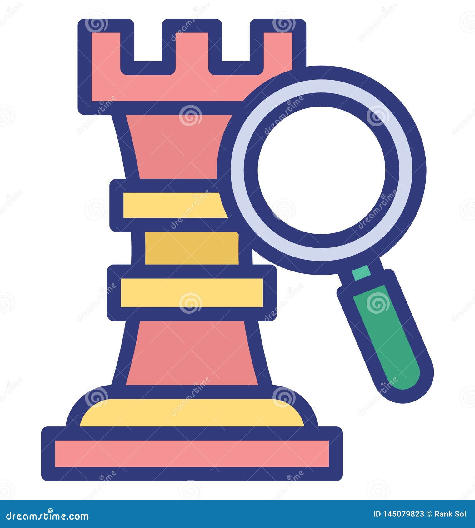 Differentiation Icon Vector Isolated On White Background ...