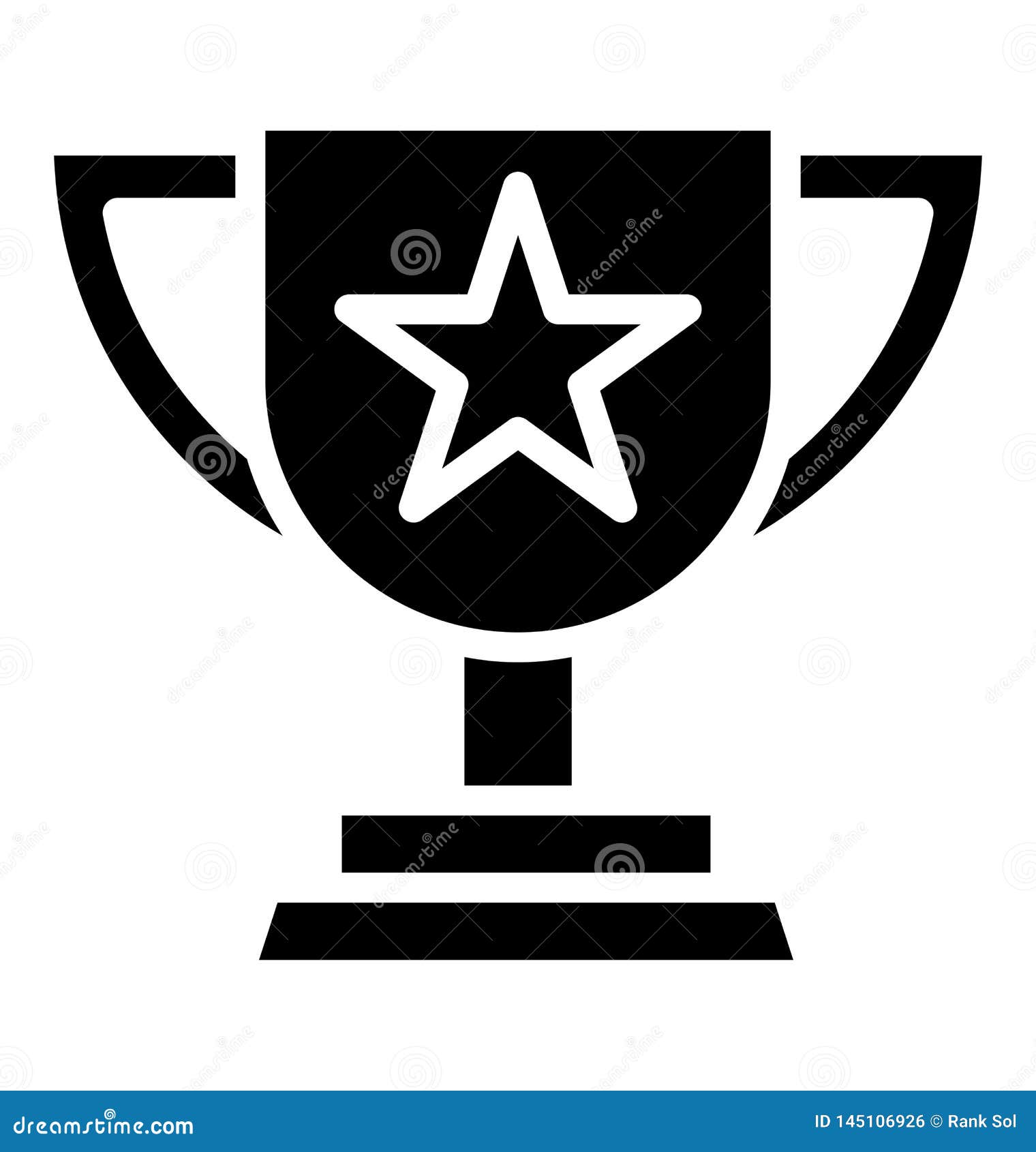 Basic RGB Best Performance Award Isolated Vector Icon Which Can Easily ...