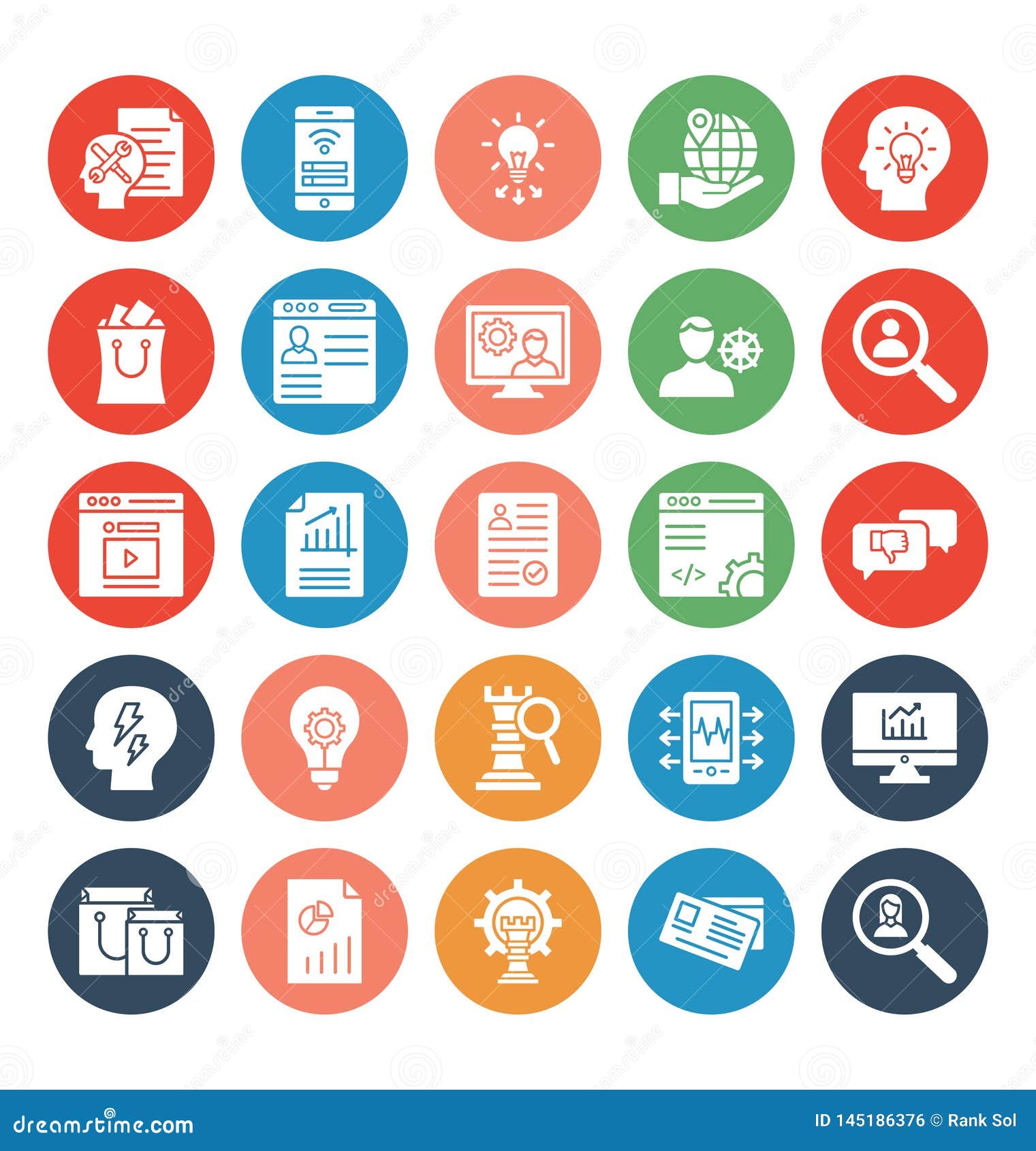 Basic RGB Business Trade Vector Icon Editable Stock Vector ...