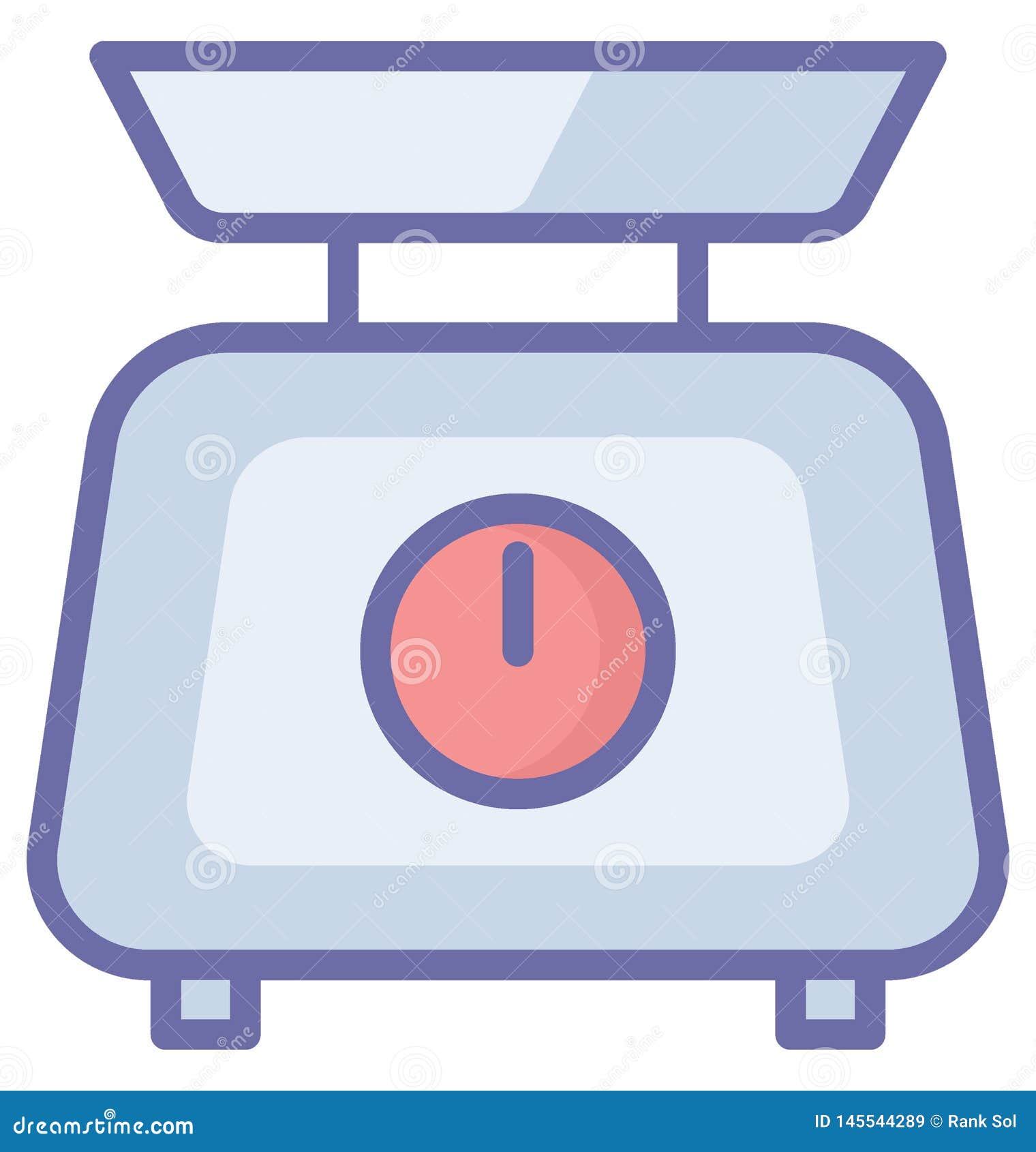 Electronic Scale Isolated Vector Icon Which Can Easily Modify or Edit ...