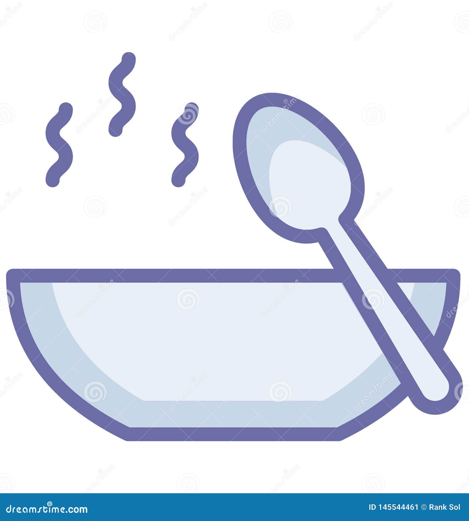 Hot Food Isolated Vector Icon Which Can Easily Modify or Edit Stock ...