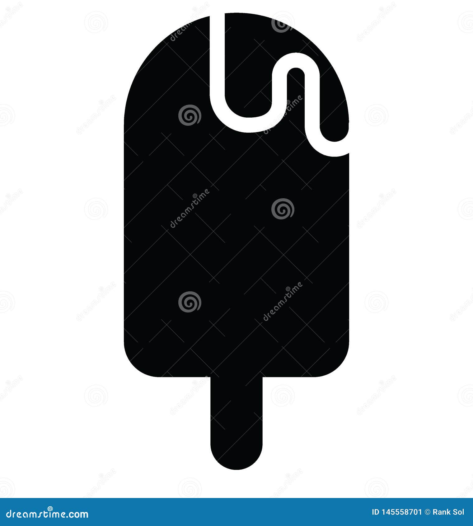 Freeze Pop, Isolated Vector Icon Which Can Easily Modify or Edit Stock ...