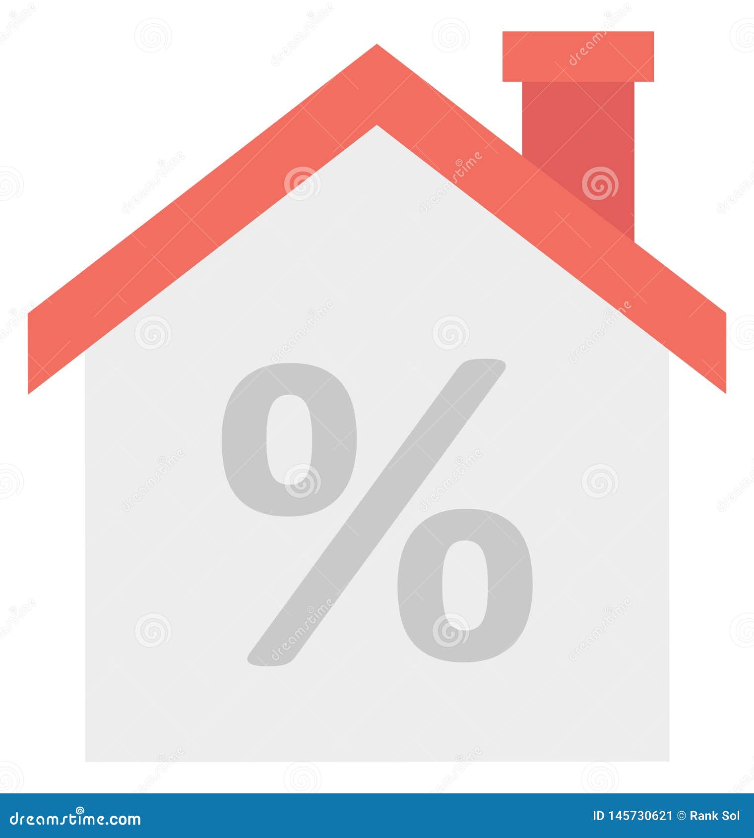 Property Tax Color Isolated Vector Icon Which Can Easily Modify or Edit ...