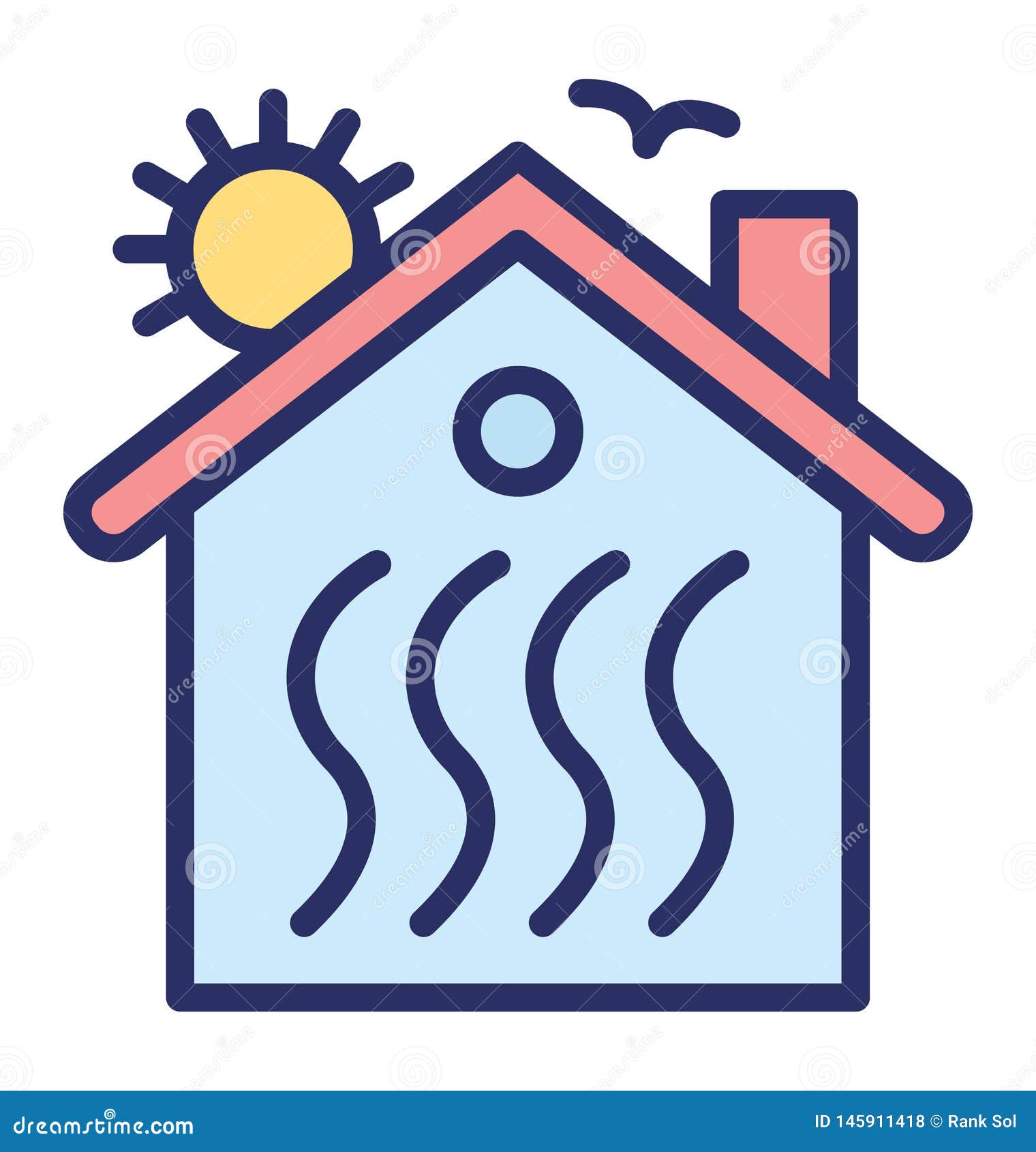 Climate Control Isolated Vector Icon Which Can Easily Modify or Edit ...