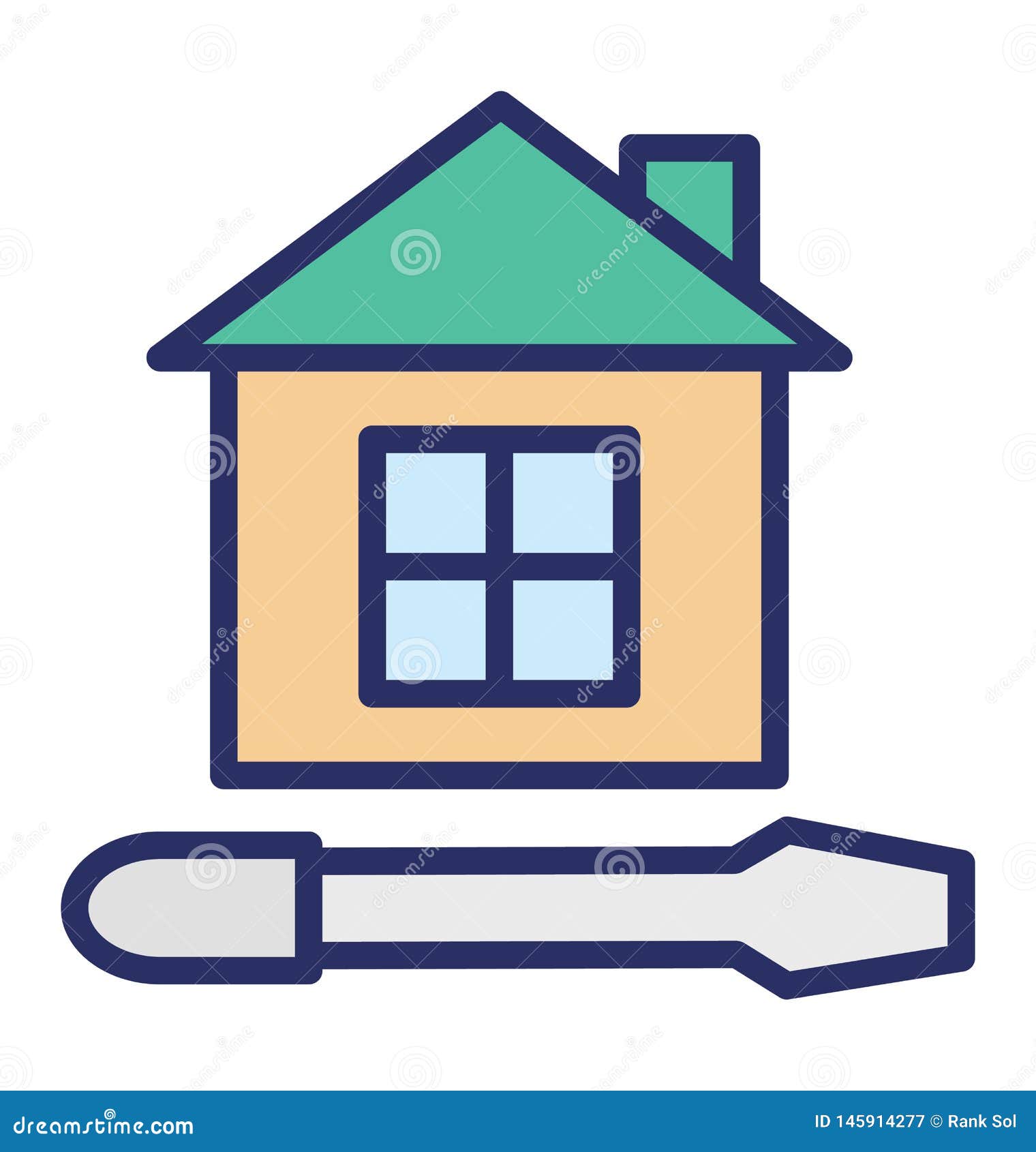 Home Improvement Isolated Vector Icon Which Can Easily Modify or Edit ...