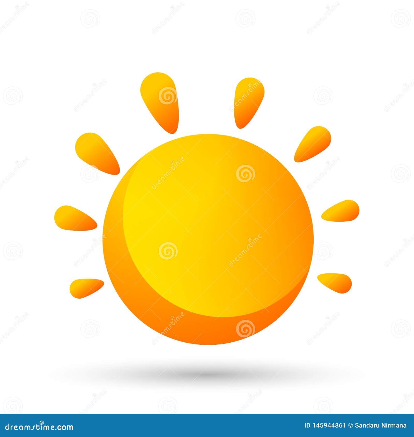 Sun Globe Logo Icon Vector Element for Web Design Mobile and ...