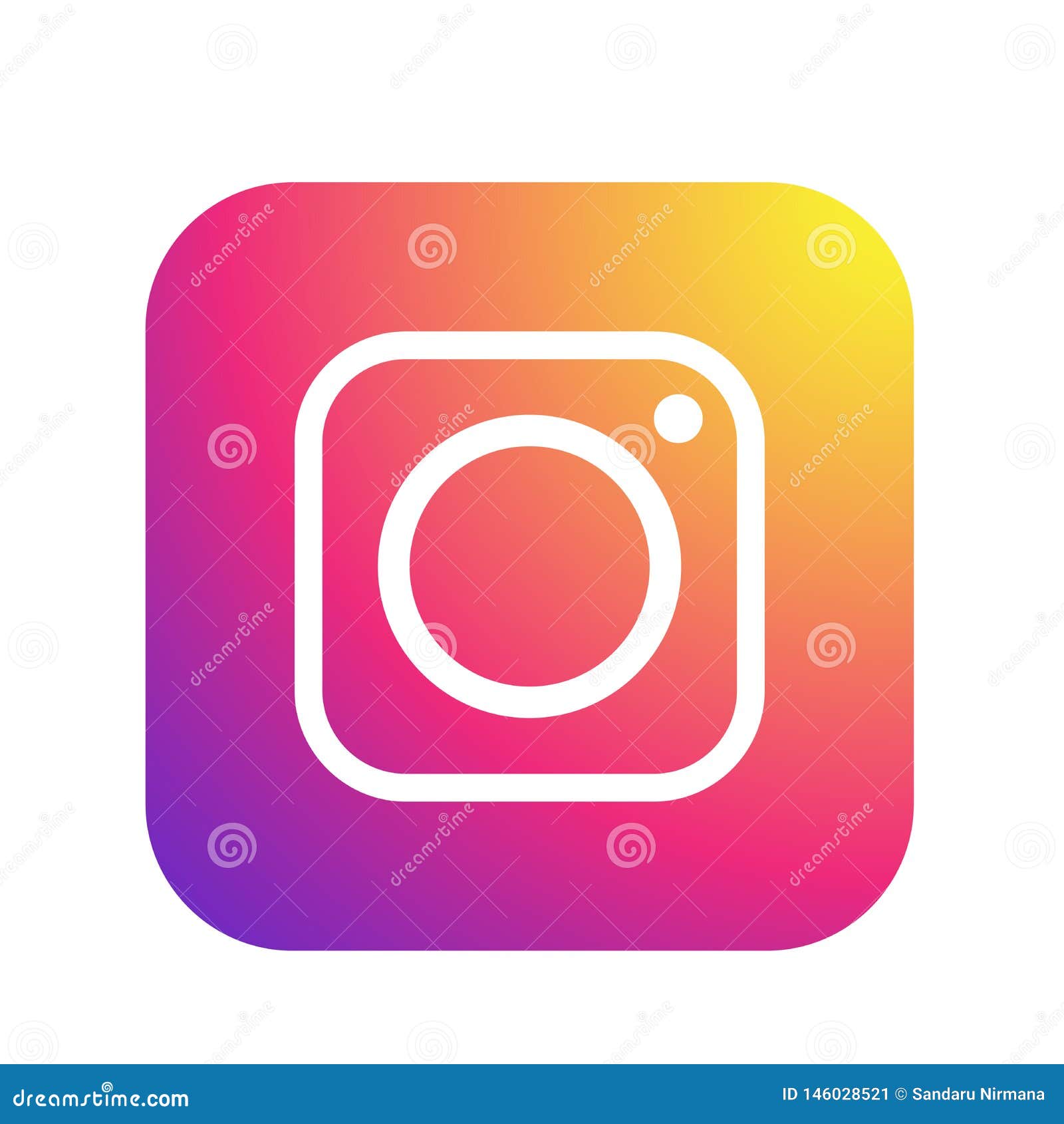 New Instagram Camera Logo Icon Vector with Modern Gradient Design ...
