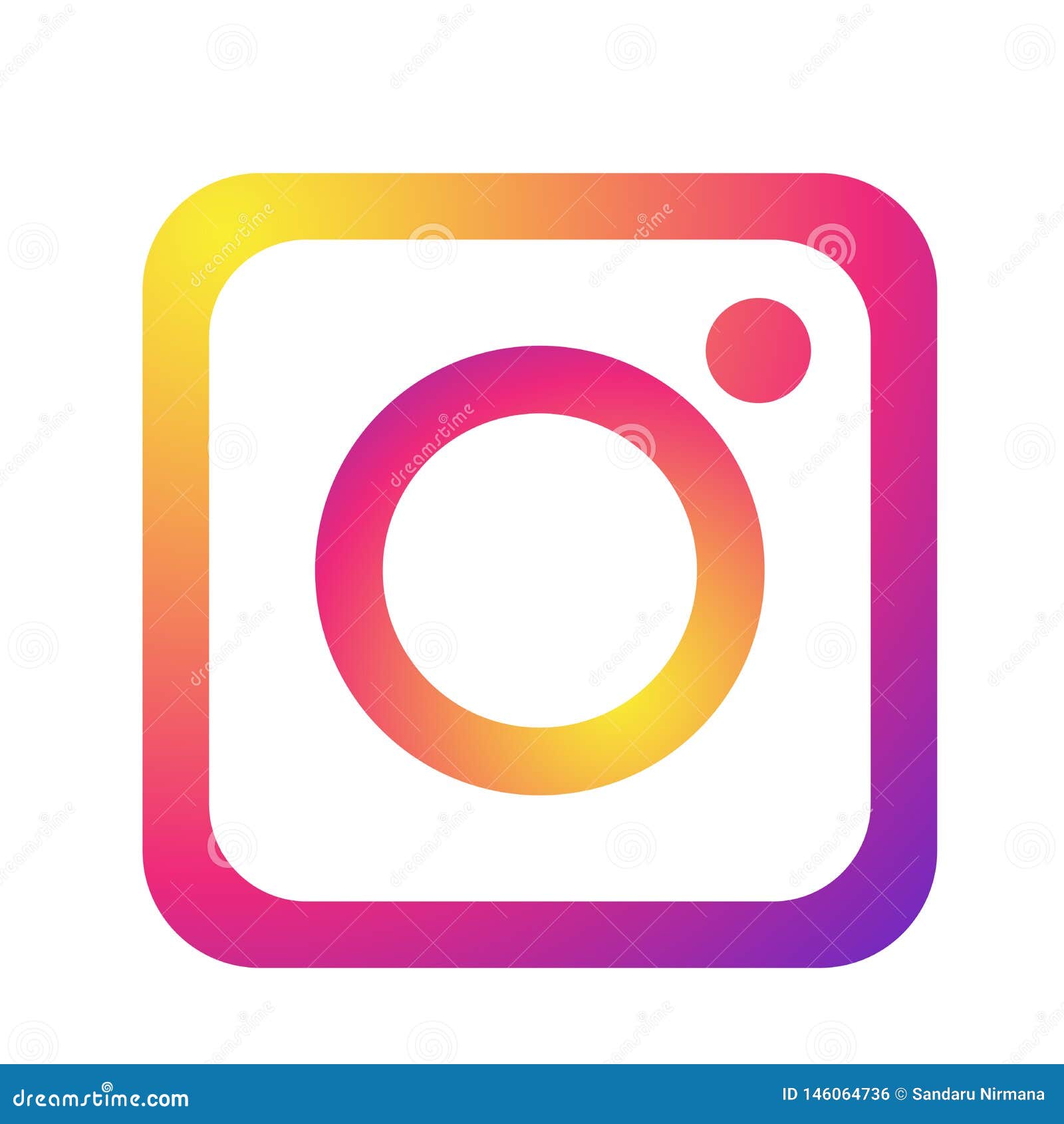 New Instagram Camera Logo Icon Vector with Modern Gradient Design ...