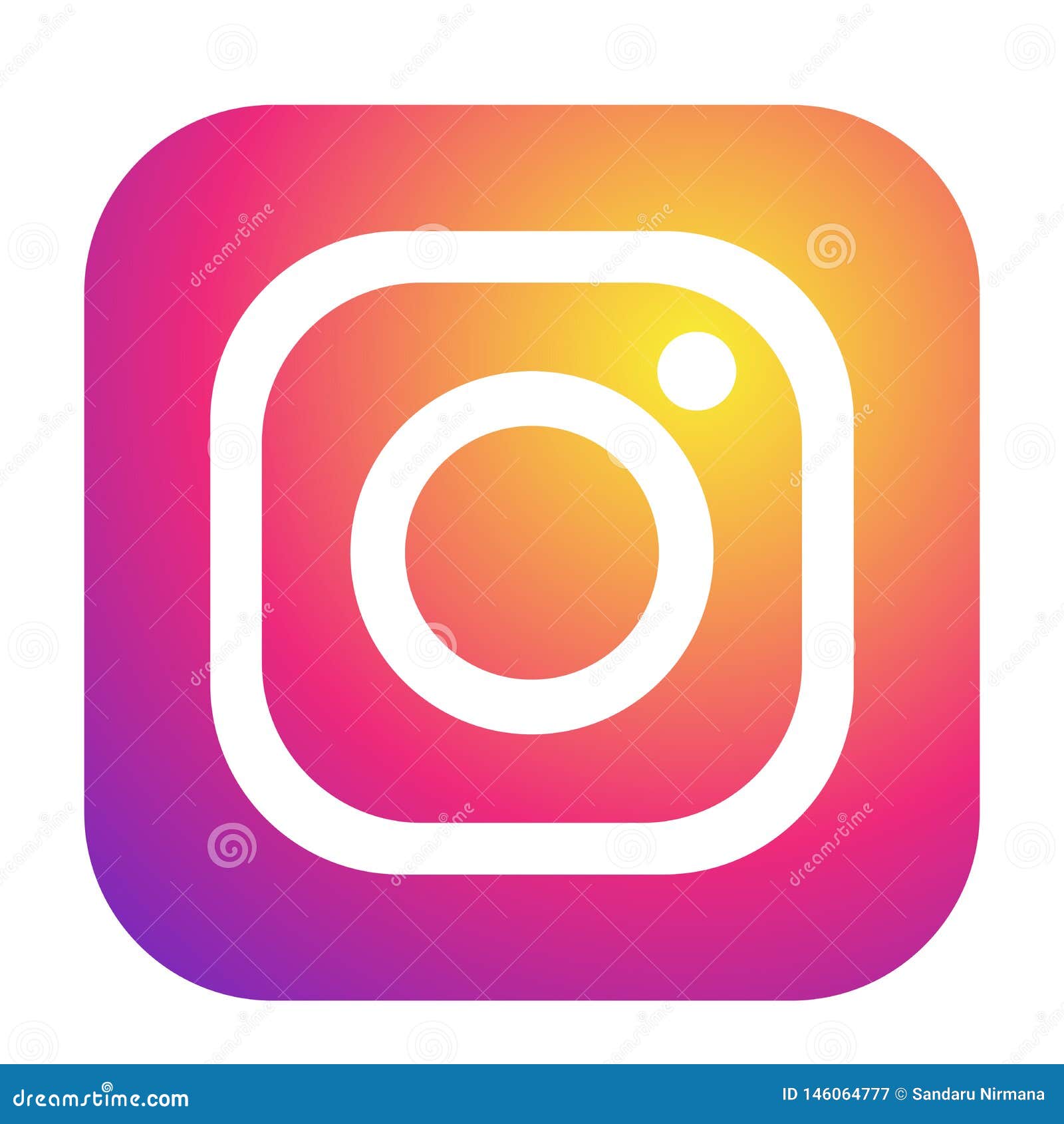 New Instagram Camera Logo Icon Vector with Modern Gradient Design ...