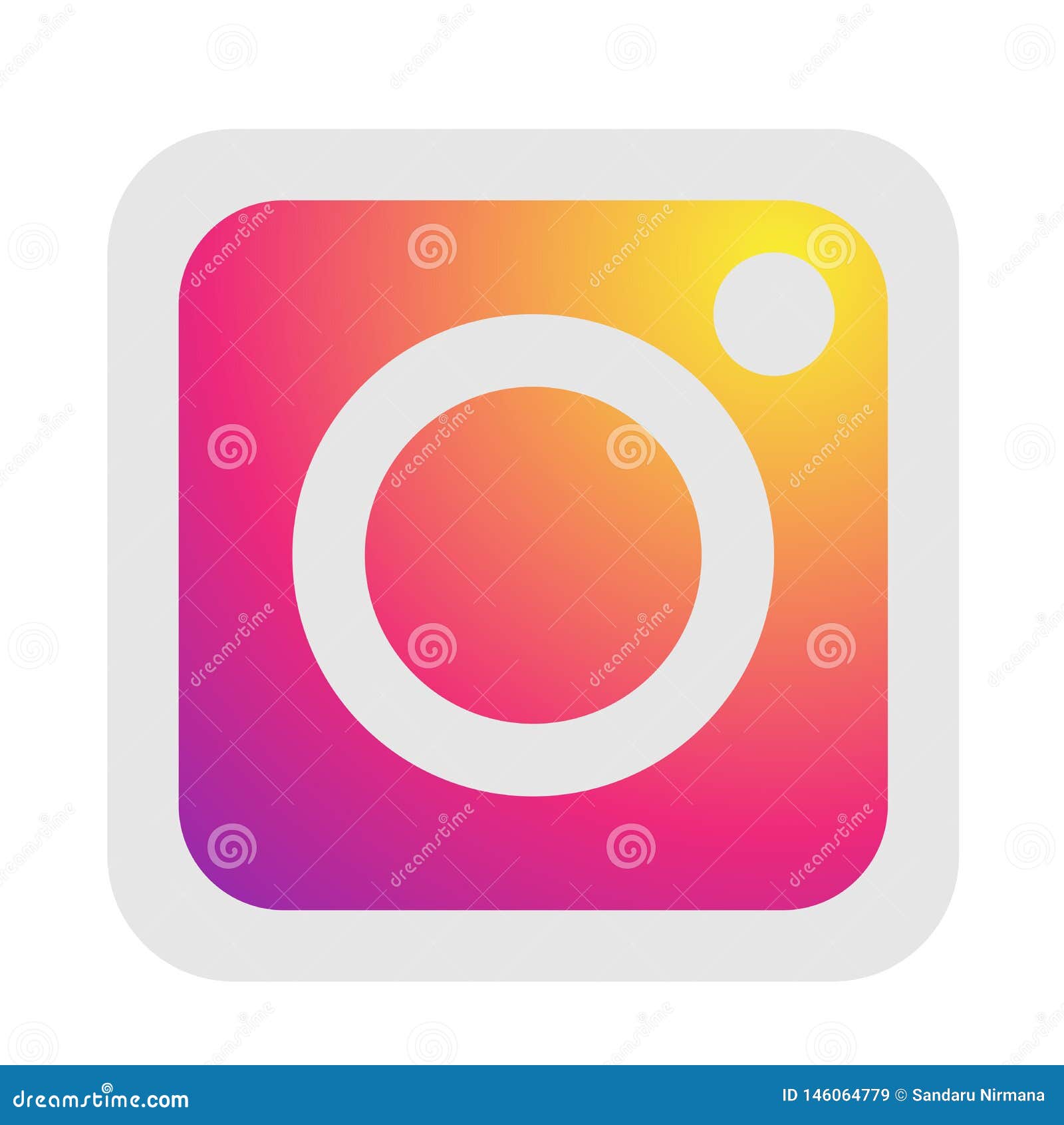 New Instagram Camera Logo Icon Vector with Modern Gradient Design ...