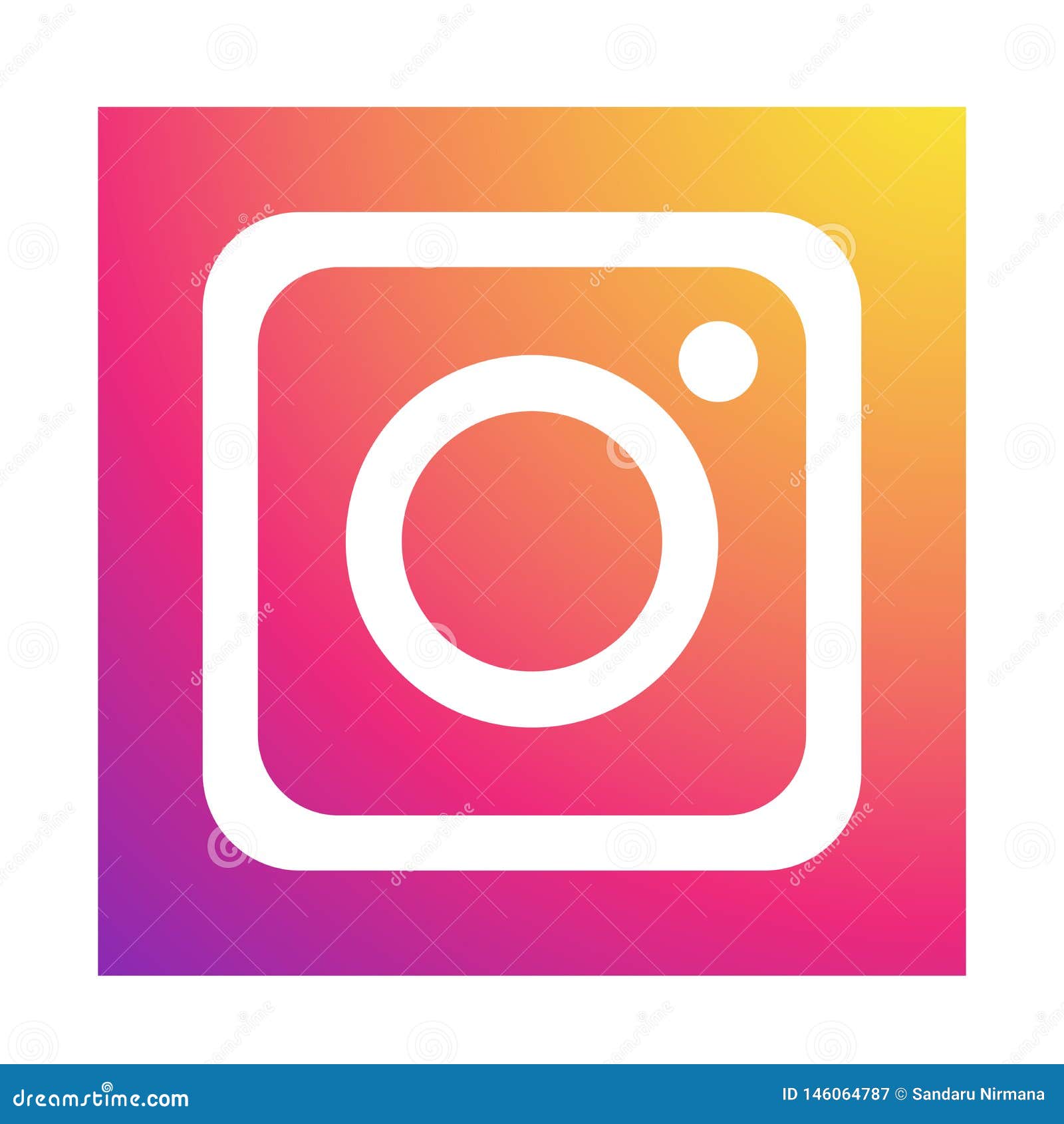New Instagram Camera Logo Icon Vector with Modern Gradient Design ...