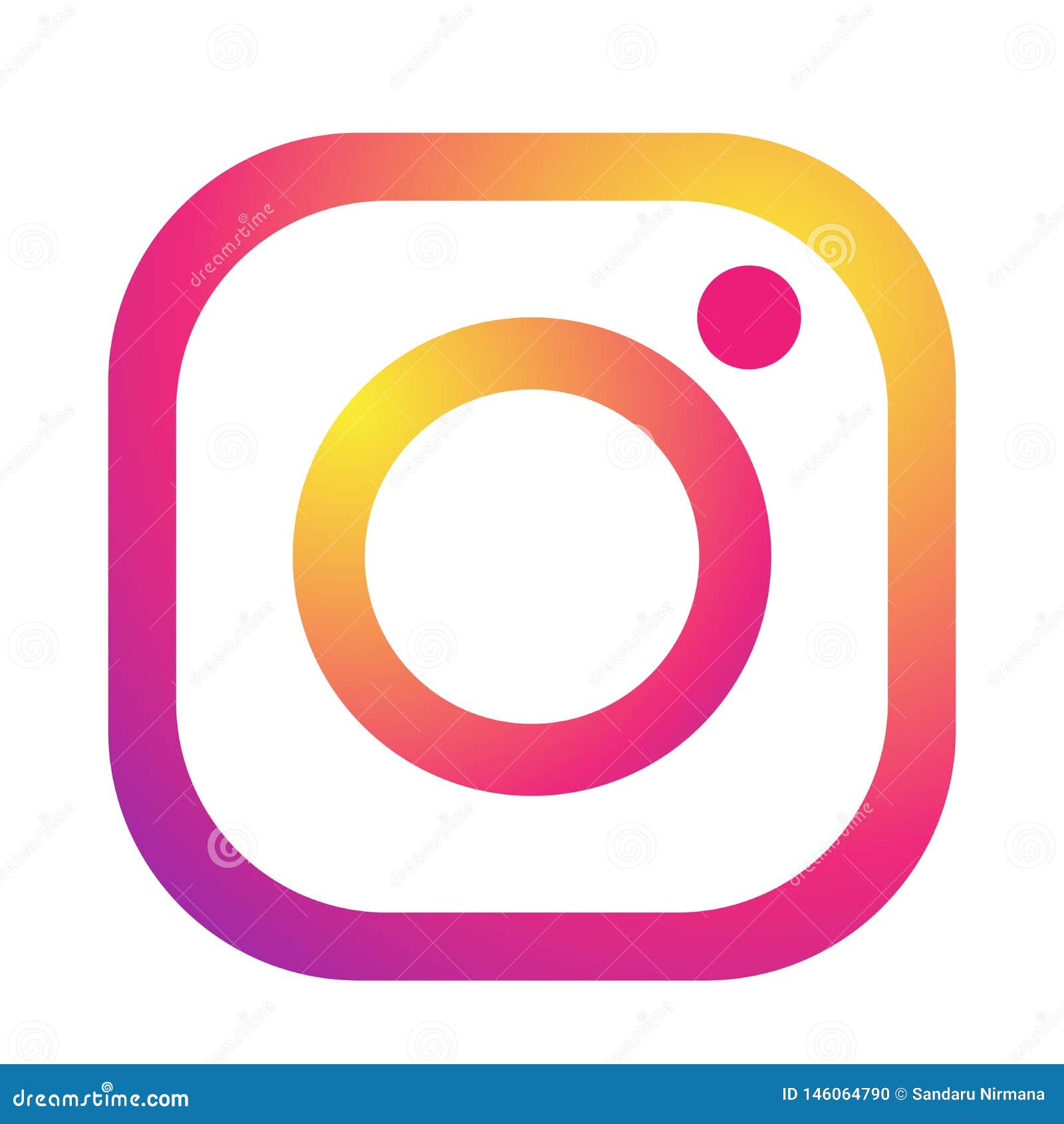 New Instagram Camera Logo Icon Vector with Modern Gradient Design ...