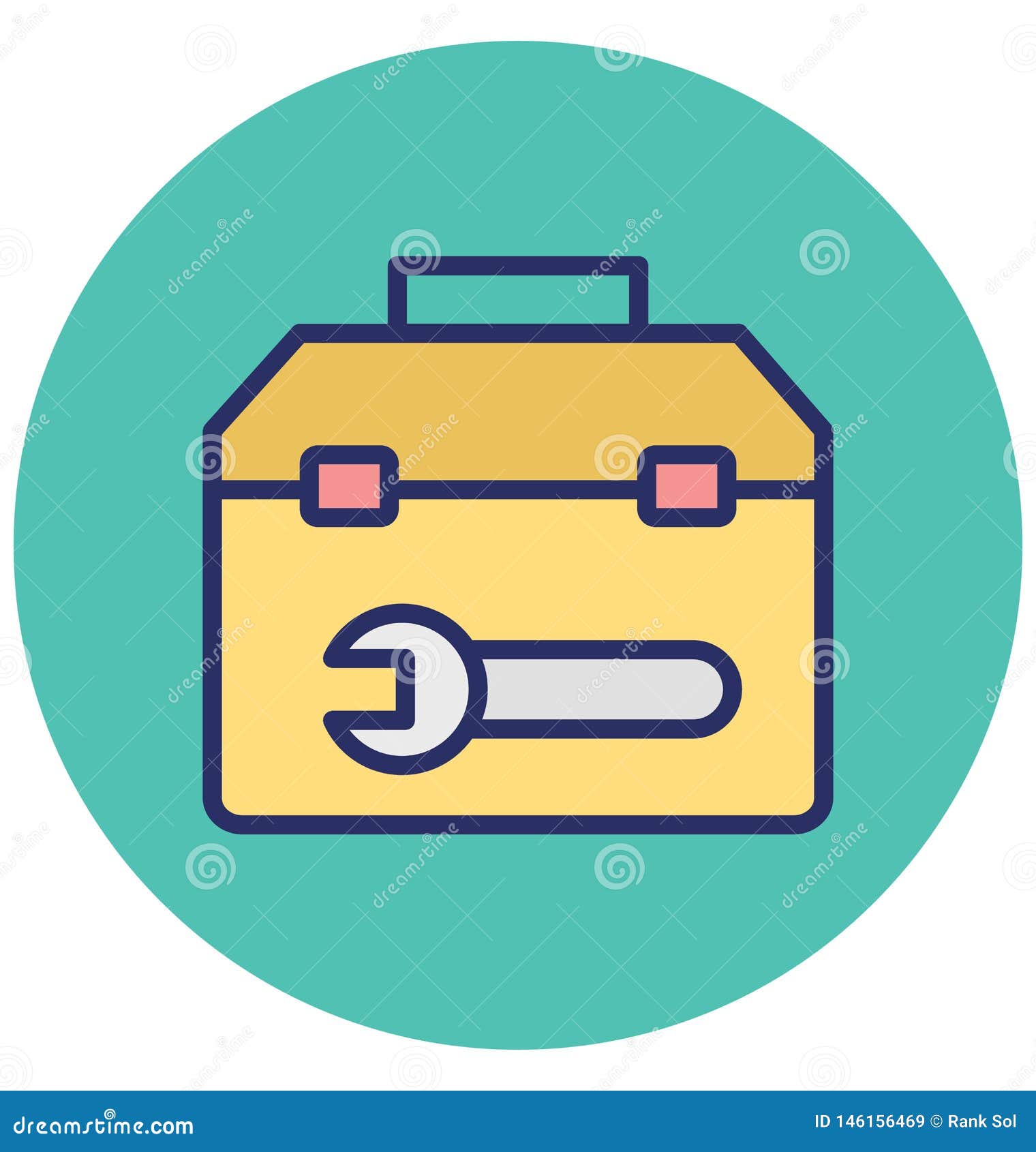 Repair Kit Isolated Vector Icon Which Can Easily Modify or Edit Stock ...