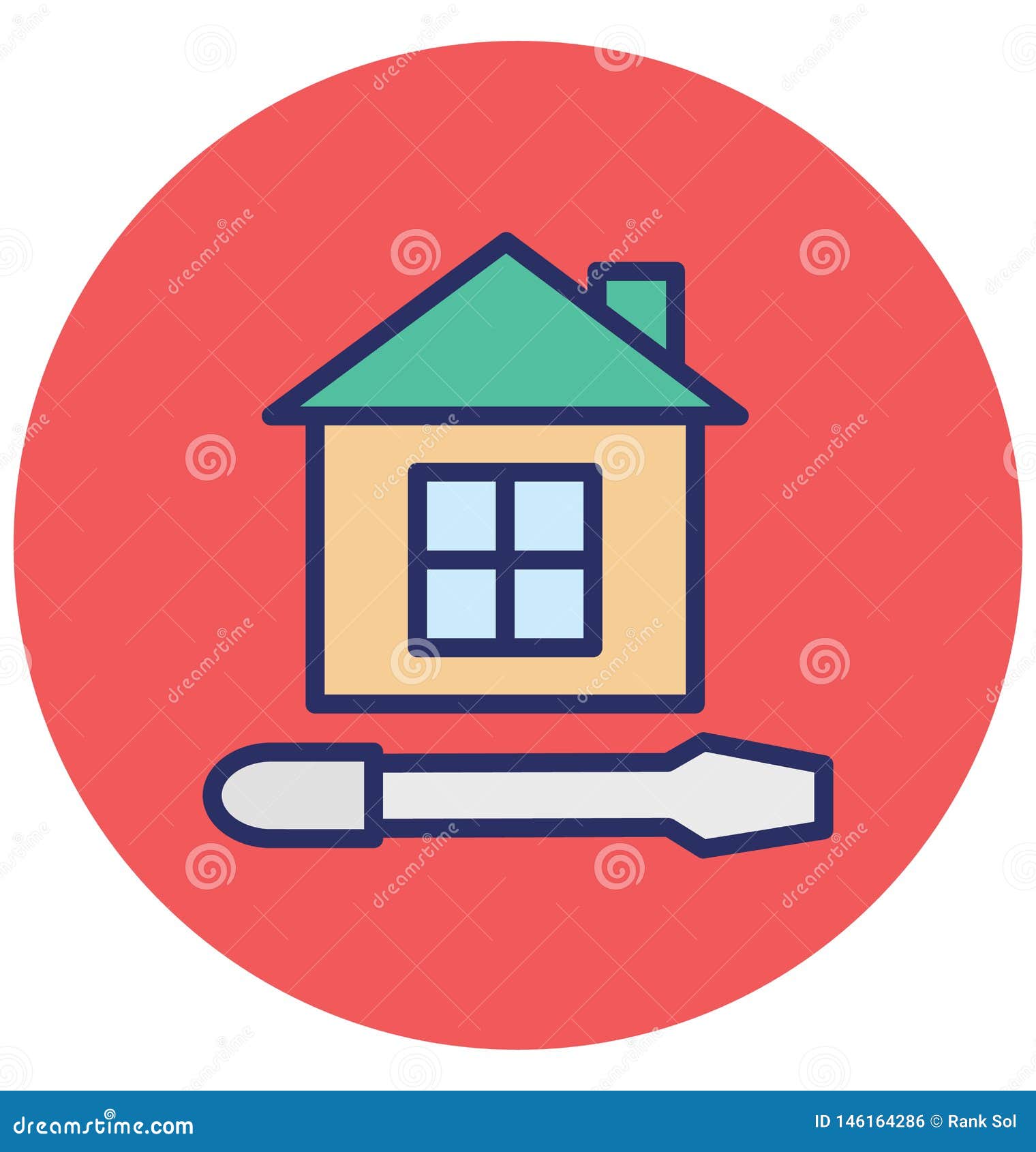 Home Improvement Isolated Vector Icon Which Can Easily Modify or Edit ...