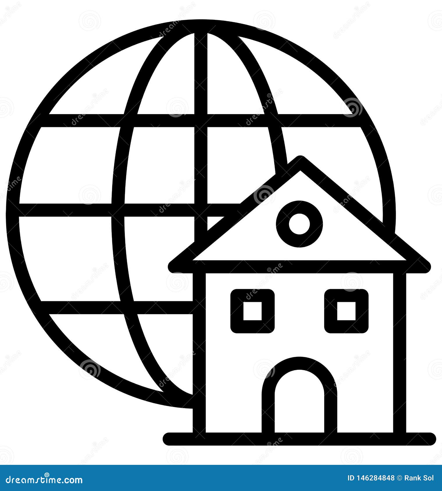Global Access Isolated Vector Icon Which Can Easily Modify or Edit ...
