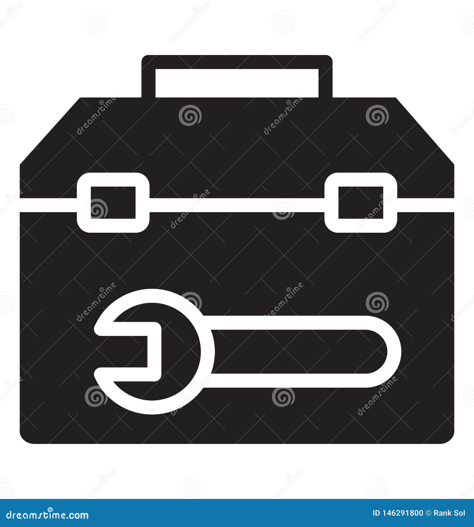 Basic RGB Repair Kit Isolated Vector Icon Which Can Easily Modify or ...