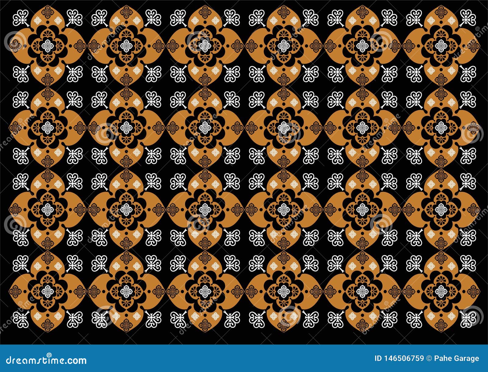 Batik Indonesia Beautifull Ornament Pattern Stock Vector - Illustration ...