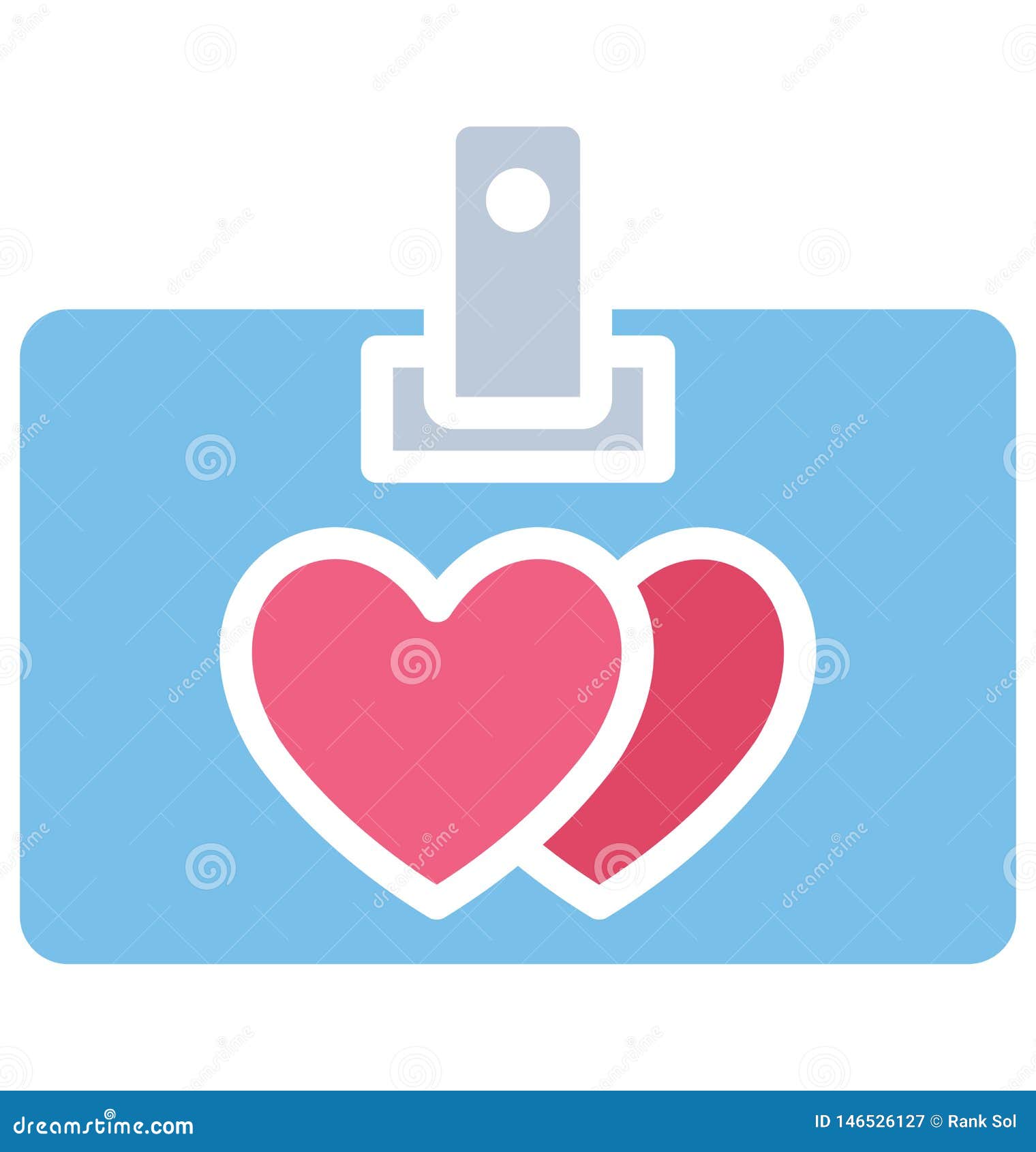 Love Badge Isolated Vector Icon Which Can Easily Modify or Edit Stock ...
