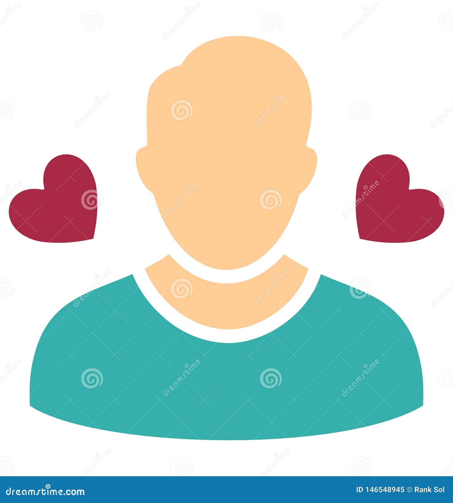 Feeling Loved Isolated Vector Icon Which Can Easily Modify or Edit ...