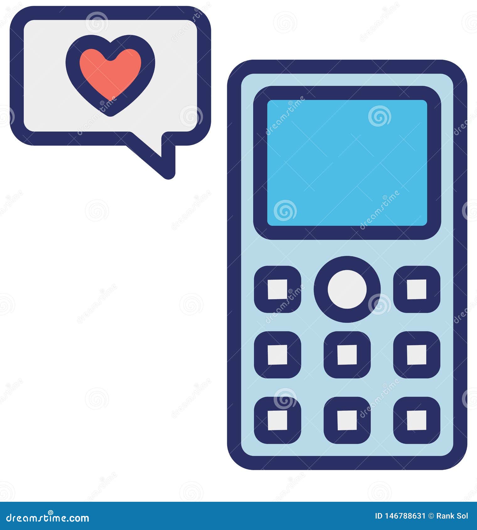 Basic RGB Heart Sign Isolated Vector Icon Which Can Easily Modify or ...