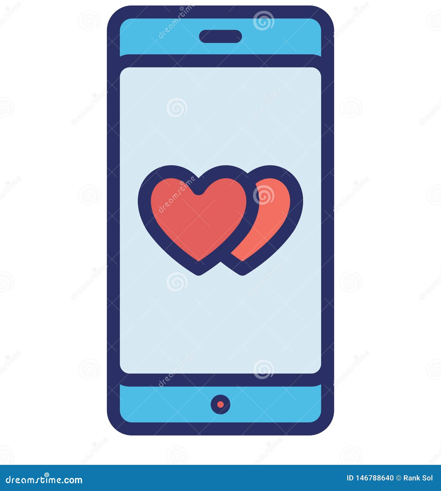 Basic RGB Heart Isolated Vector Icon Which Can Easily Modify or Edit ...