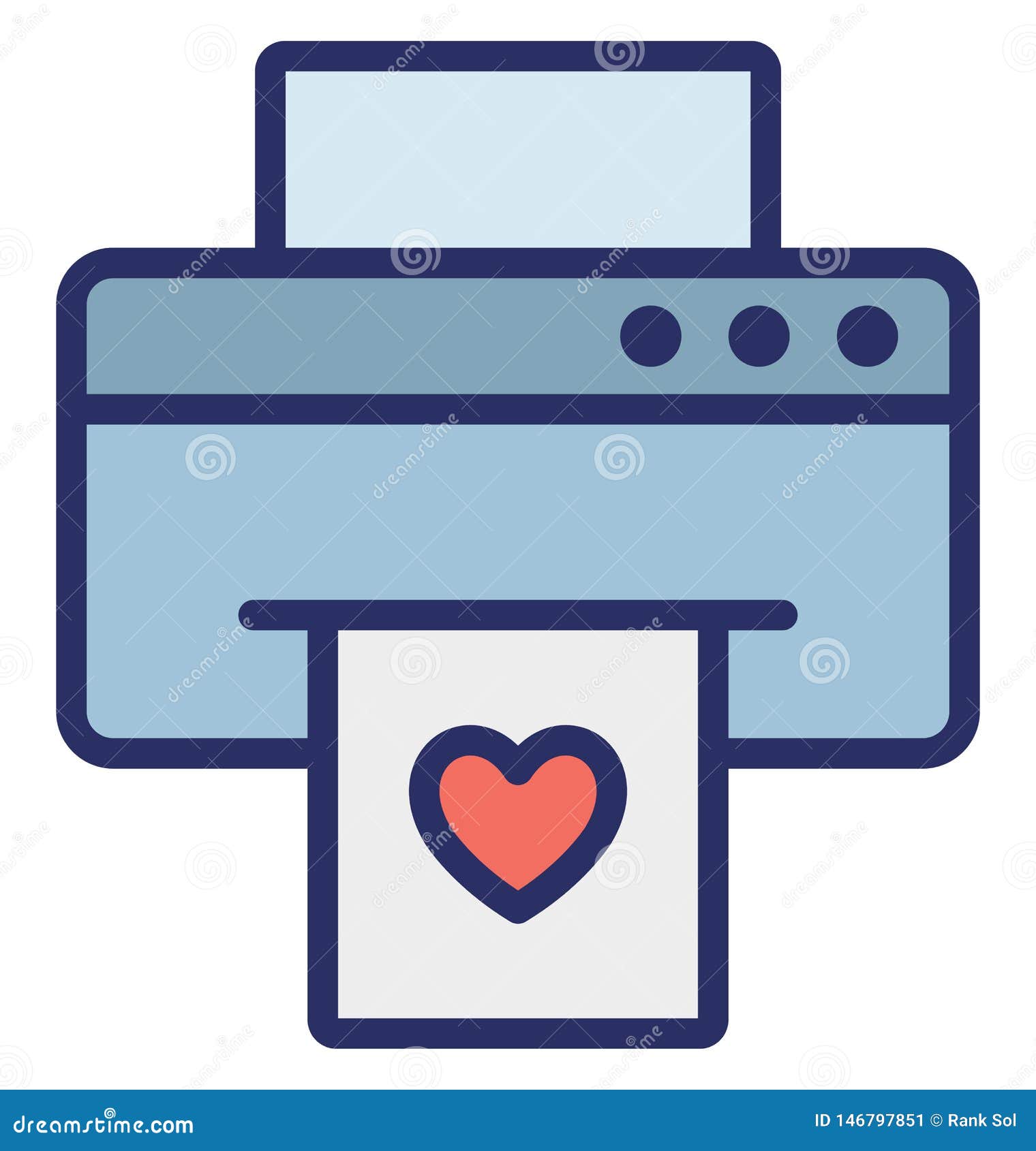 Basic RGB Fax Isolated Vector Icon Which Can Easily Modify or Edit ...