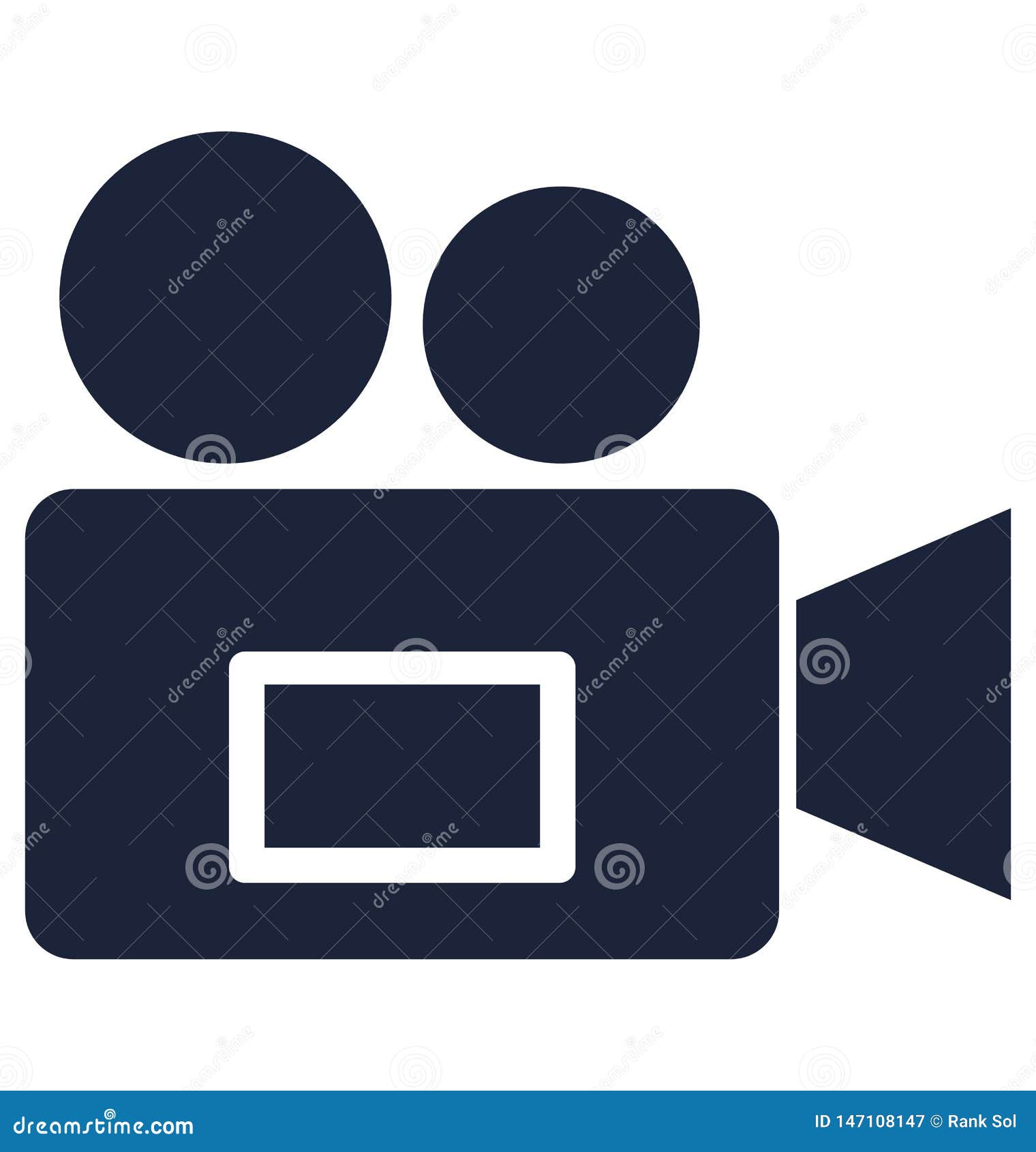 Camera Isolated Vector Icon Which Can Easily Modify or Edit Stock ...