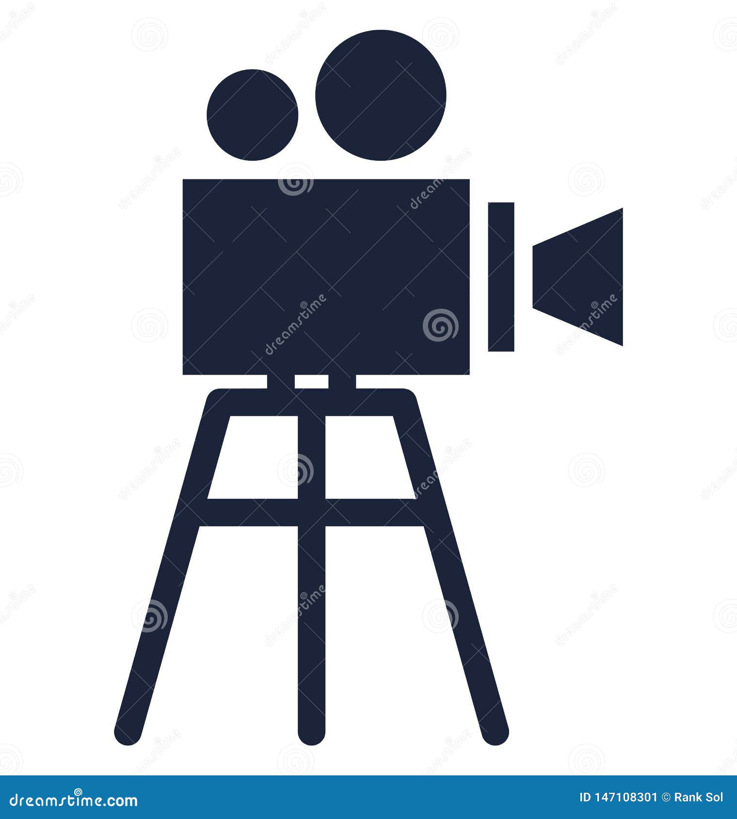 Shooting Camera Isolated Vector Icon Which Can Easily Modify or Edit ...
